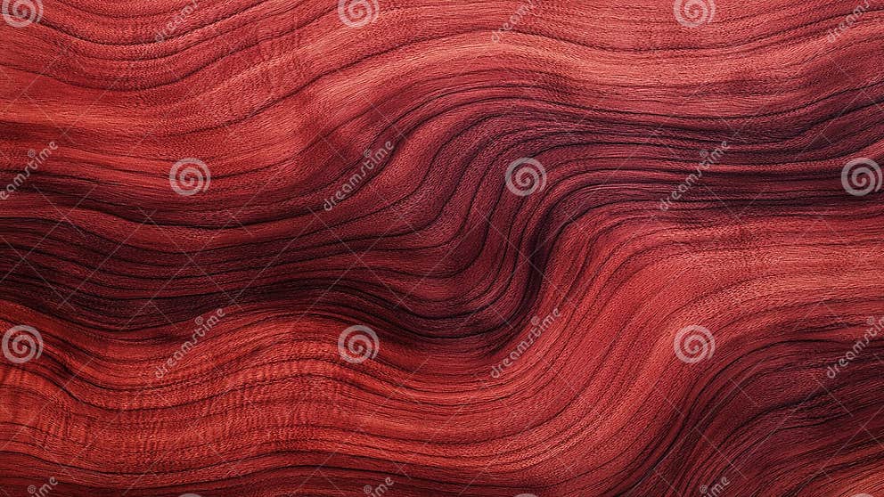 Rich Cherry with a Deep Color and Elegant, Flowing Grain Patterns Stock ...