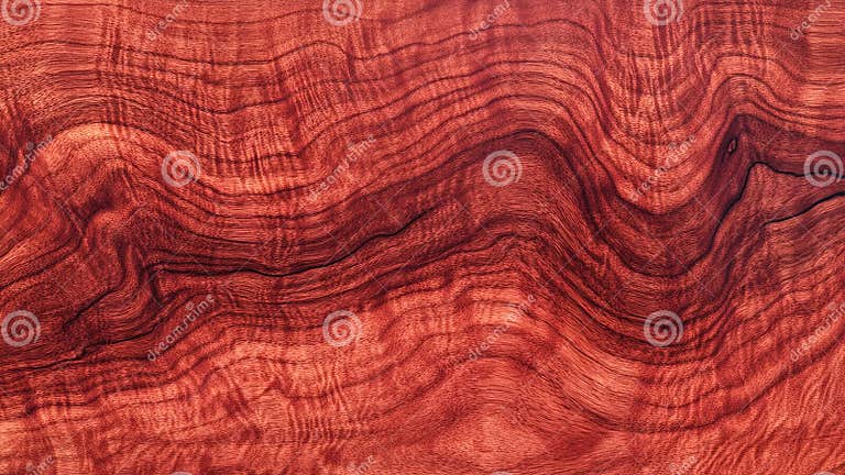 Rich Cherry with a Deep Color and Elegant, Flowing Grain Patterns Stock ...