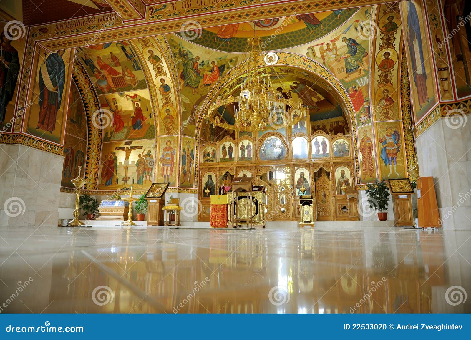 Rich church interior editorial image. Image of culture - 22503020