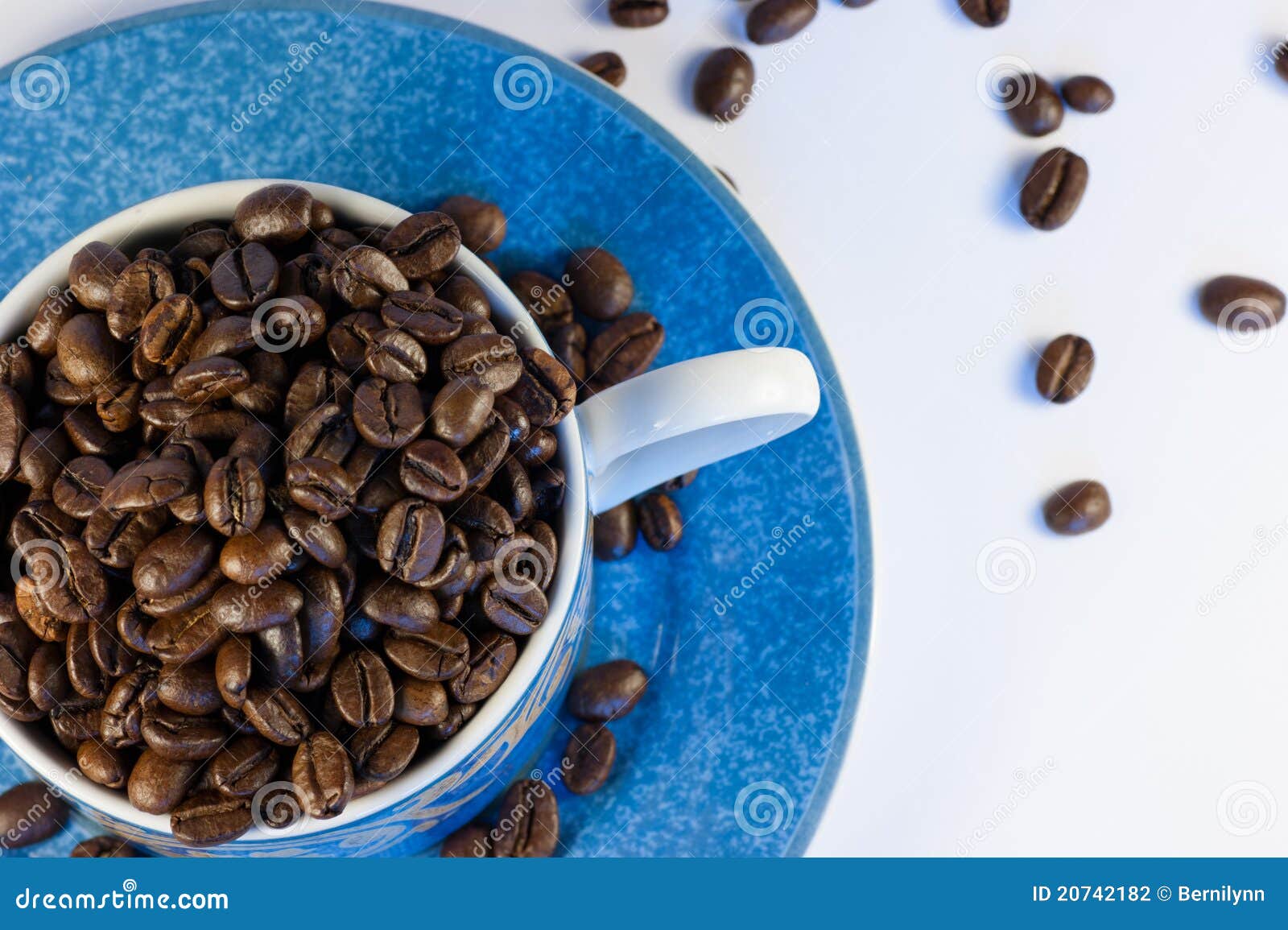 Rich Coffee Beans stock photo. Image of dark, close, caffeine - 20742182