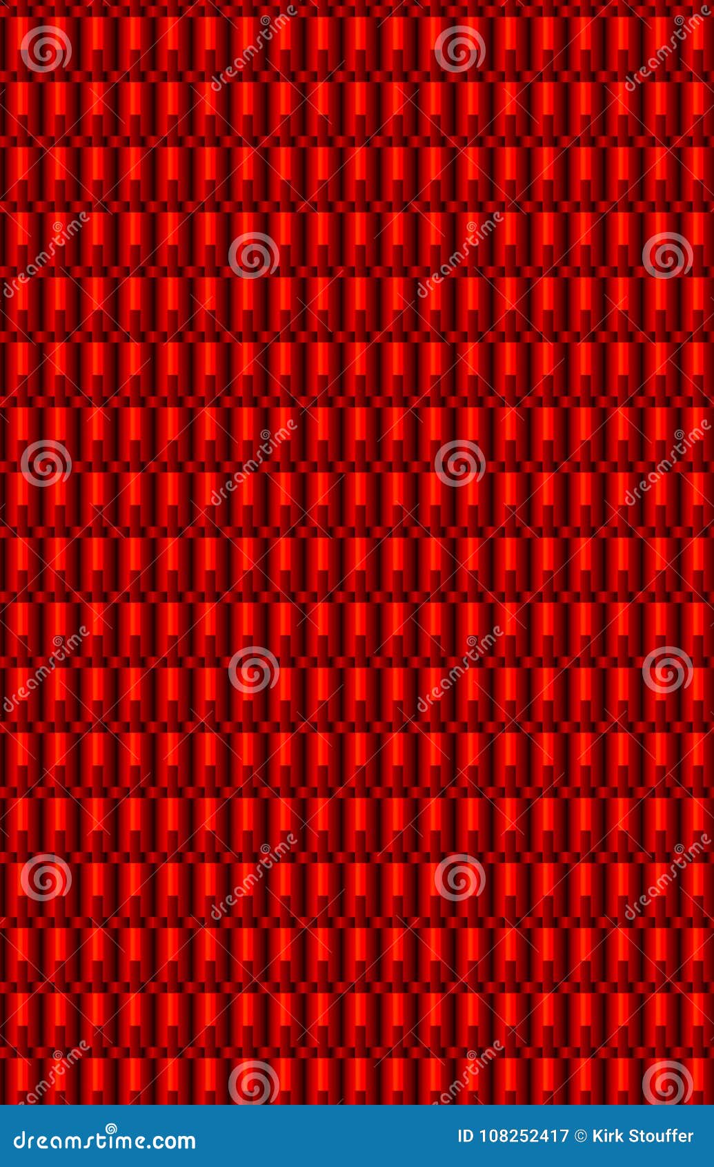 A Rich Colored Red Grid Pattern. Stock Illustration - Illustration of ...