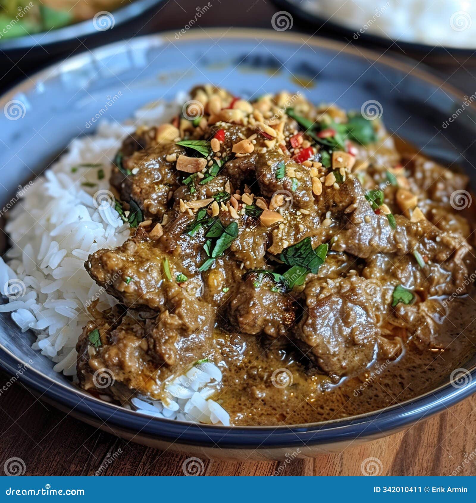 Beef Rendang Is A Minang Dish Originating From The Minangkabau Region ...