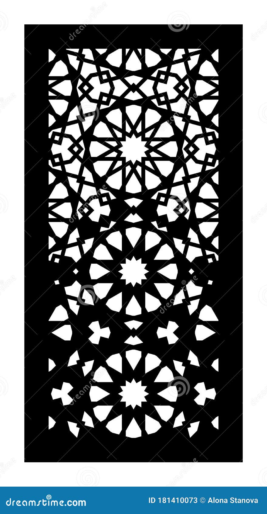 Jali Design With White Background . Modern Stylish Texture. Repeating ...