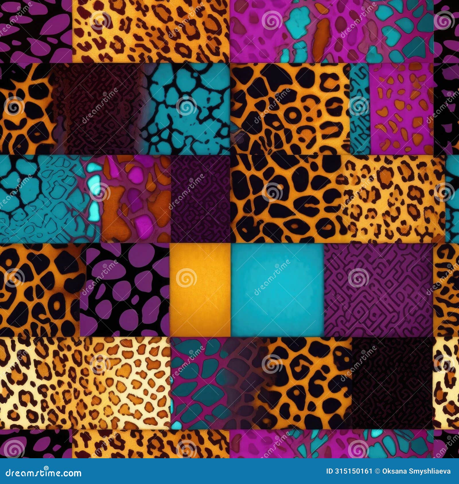 Rich and Deep, this Quilt Pattern Celebrates the Iconic Leopard Print ...