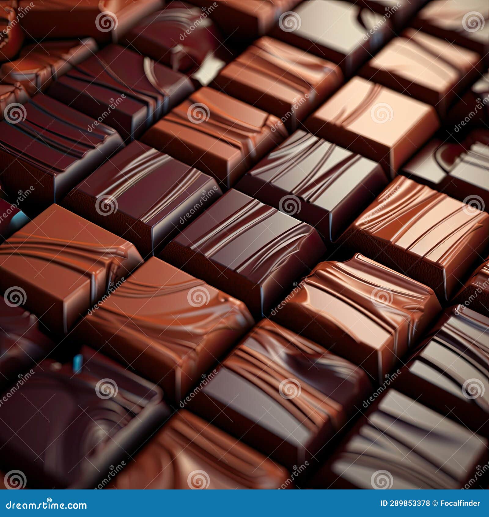 Rich and Delectable AI-generated Chocolates Texture Pattern Stock ...