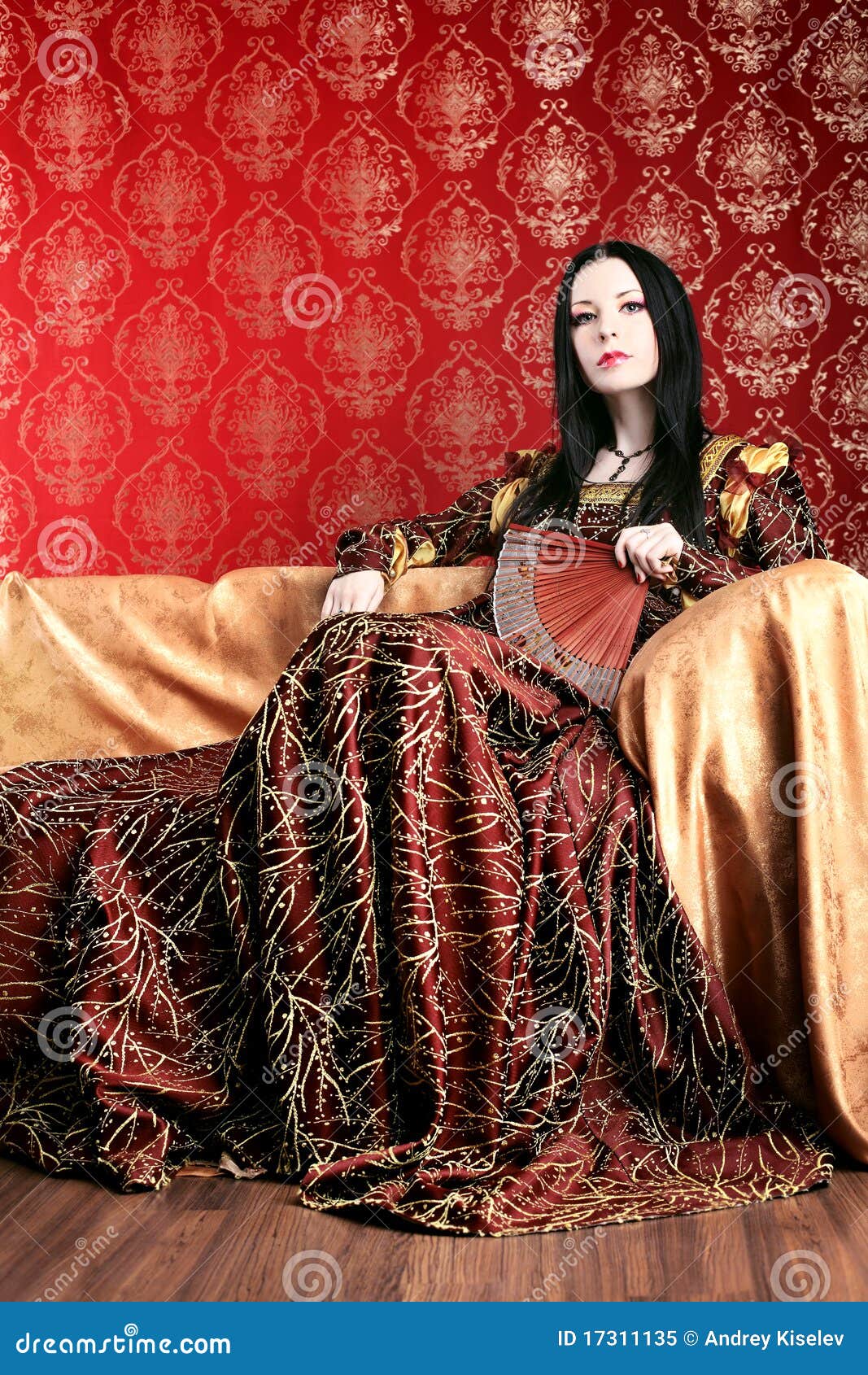 Rich dress stock image. Image of fancy, fashion, artistic - 17311135