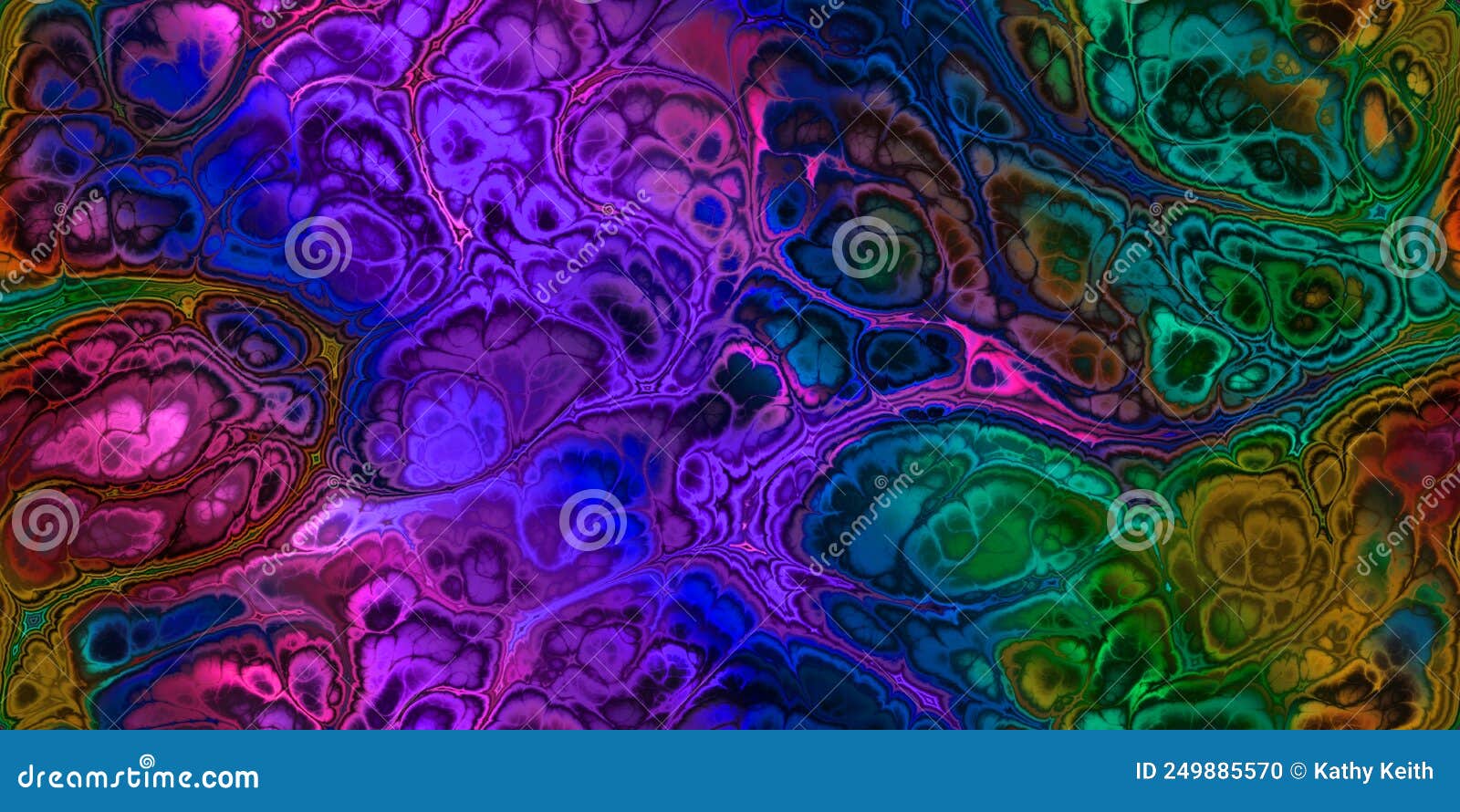 RICH, DYNAMICALLY MORPHING COLOR FLOW Stock Illustration - Illustration ...