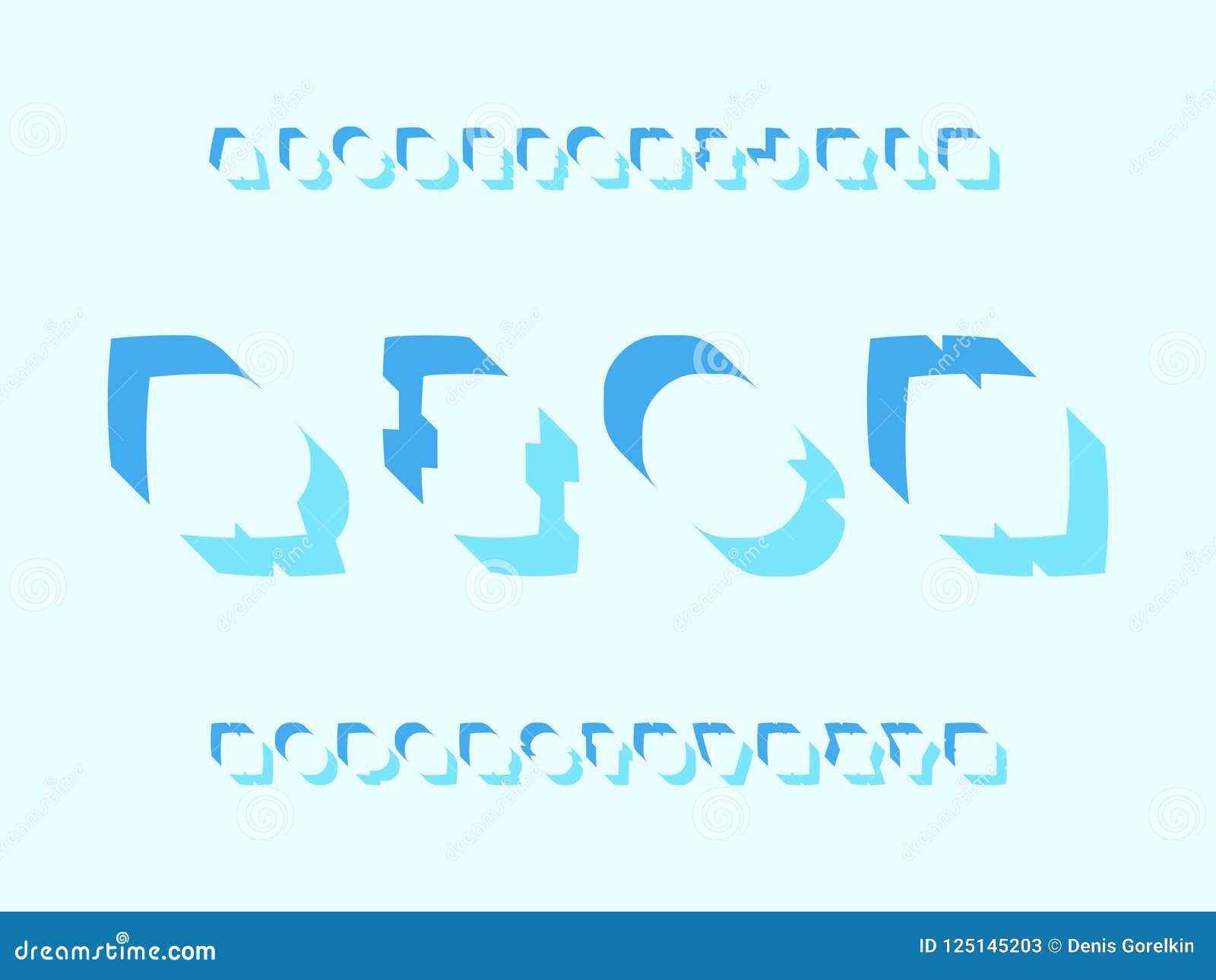 Rich Font. Vector Alphabet | CartoonDealer.com #125145203