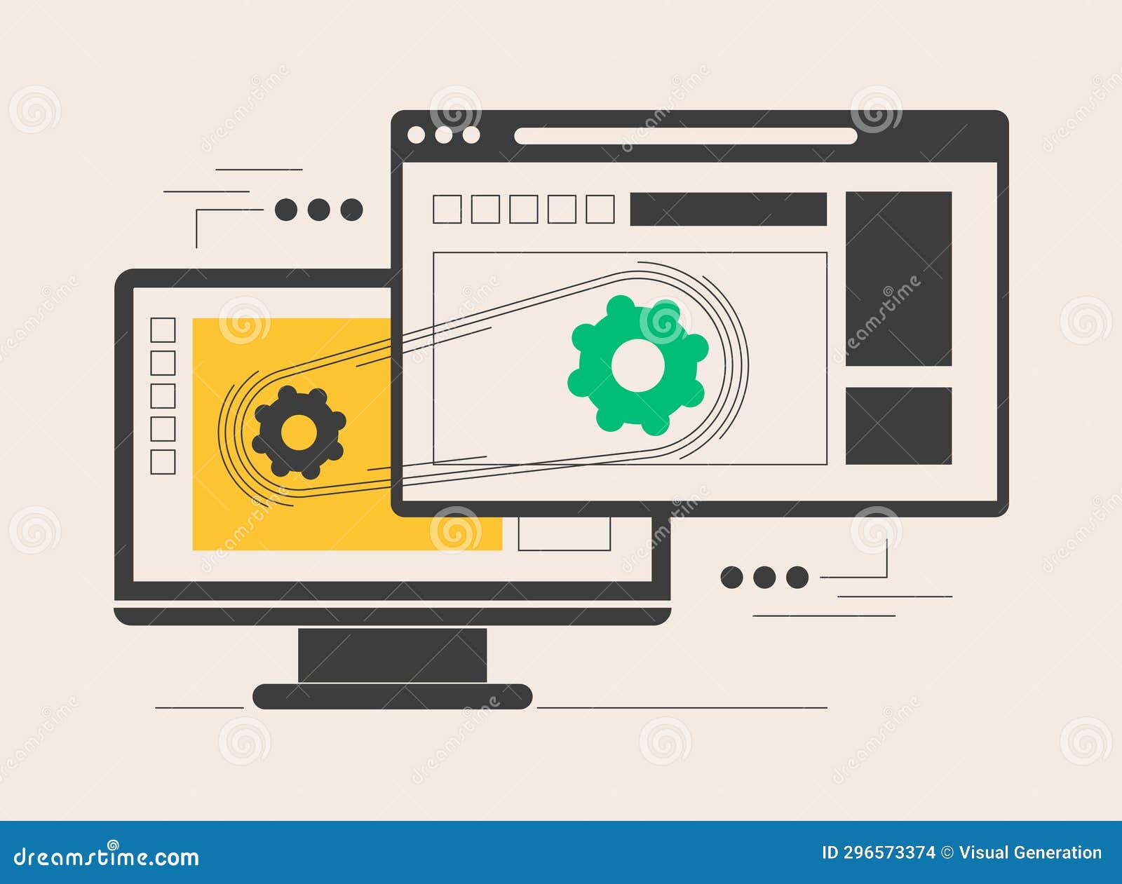 RIA - Rich Internet Application Acronym, Technology Concept Background ...