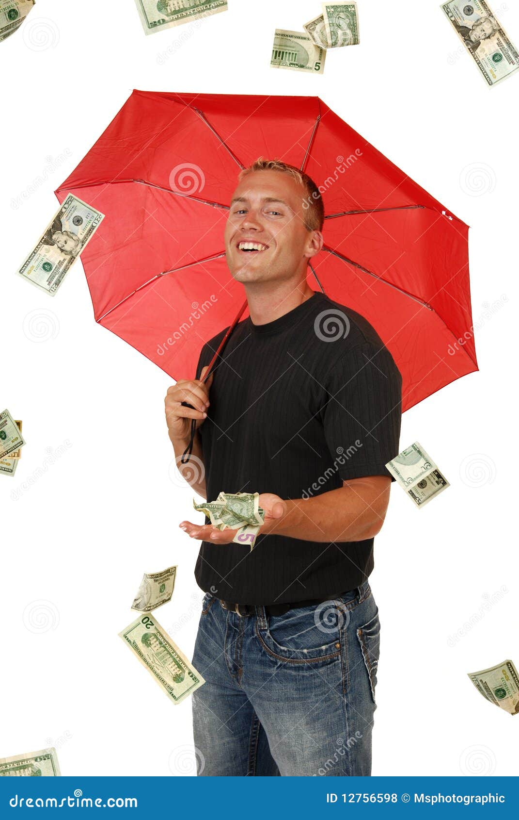 Rich Man stock photo. Image of white, muscular, background - 12756598