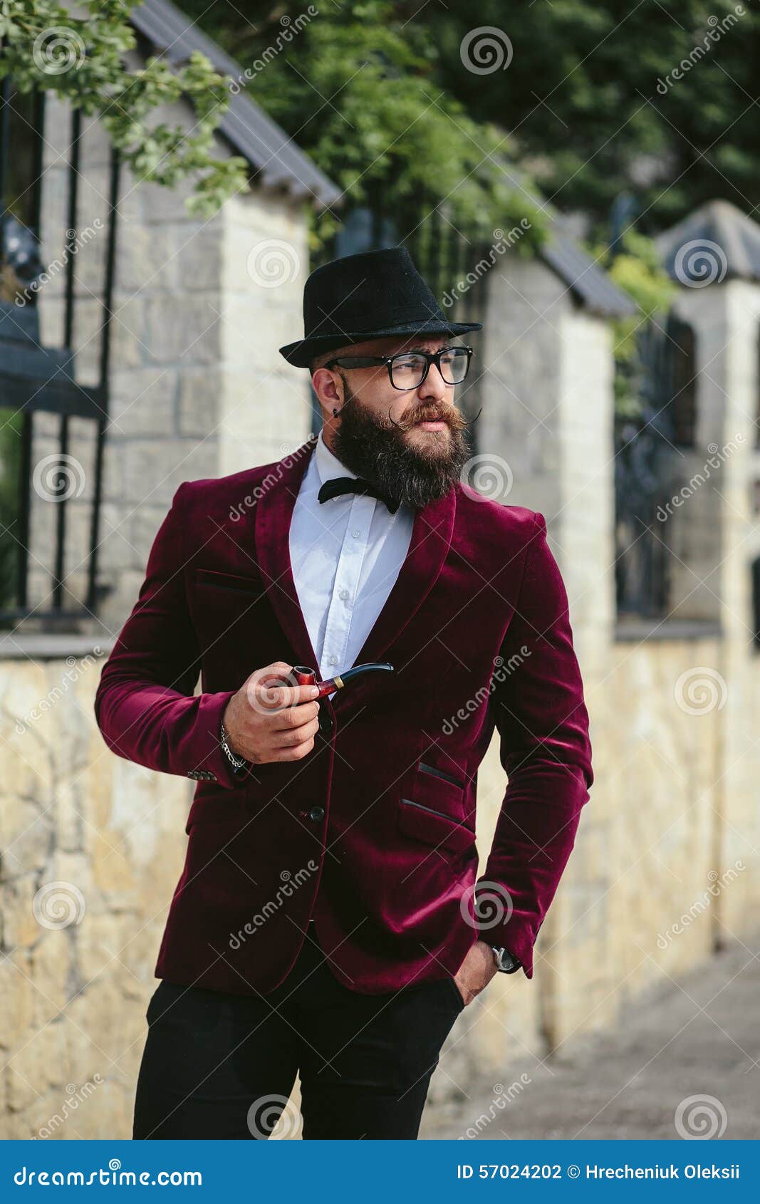 Rich Man with a Beard, Thinking about Business Stock Photo - Image of ...