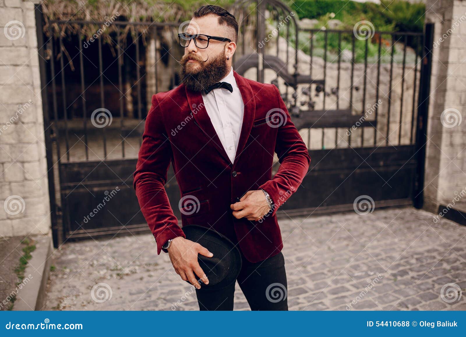 Rich man stock photo. Image of head, dark, look, handsome - 54410688
