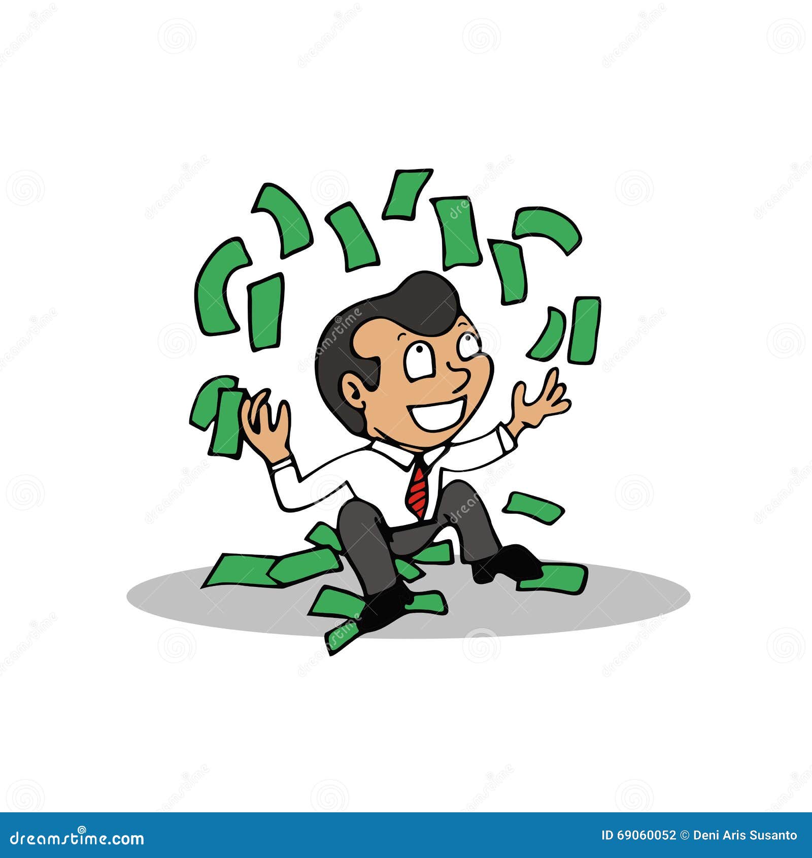 Man With Money Animated