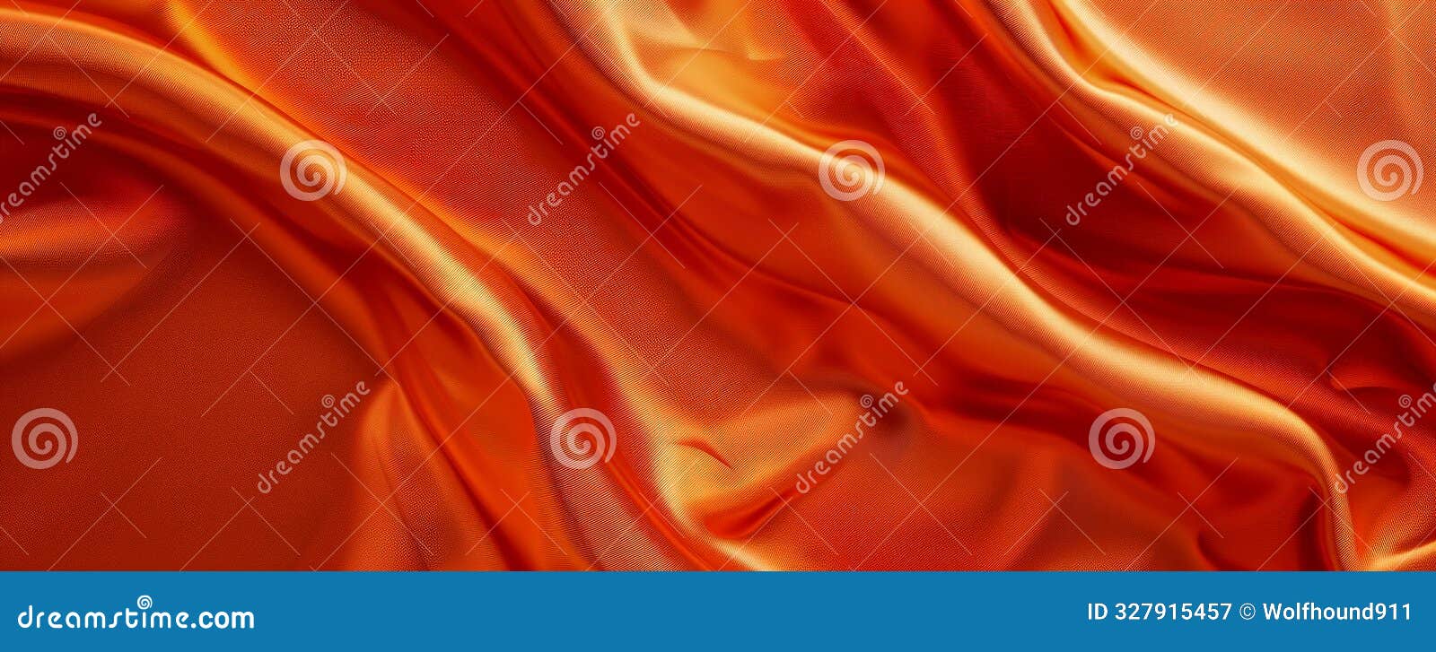 A Rich Orange Background with a Satin-like Texture, Creating a ...