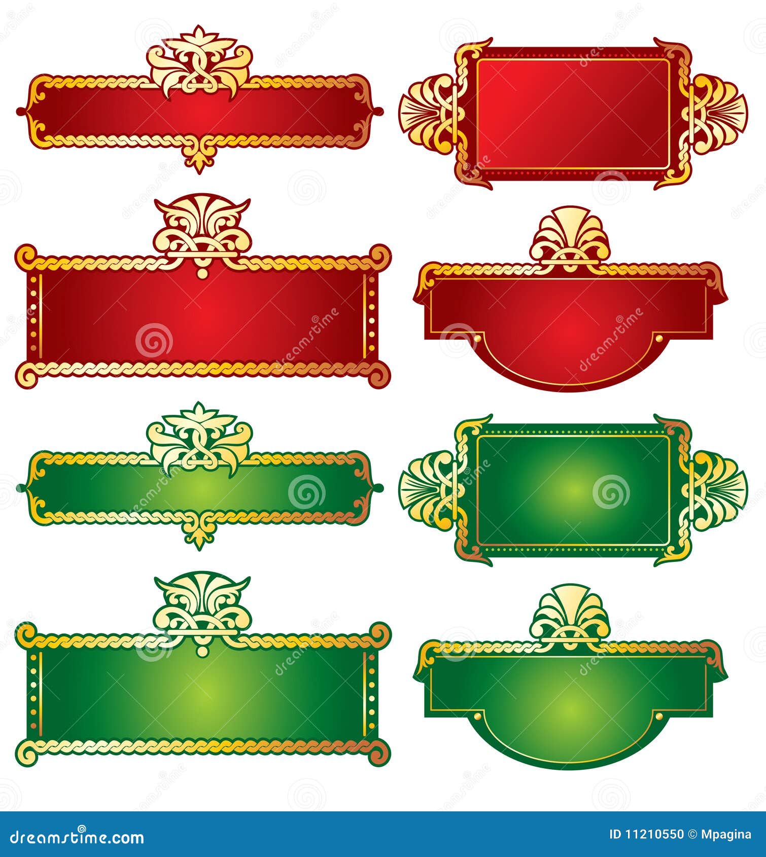 Rich Ornate Label. Vector, Editable Stock Vector - Illustration of card ...