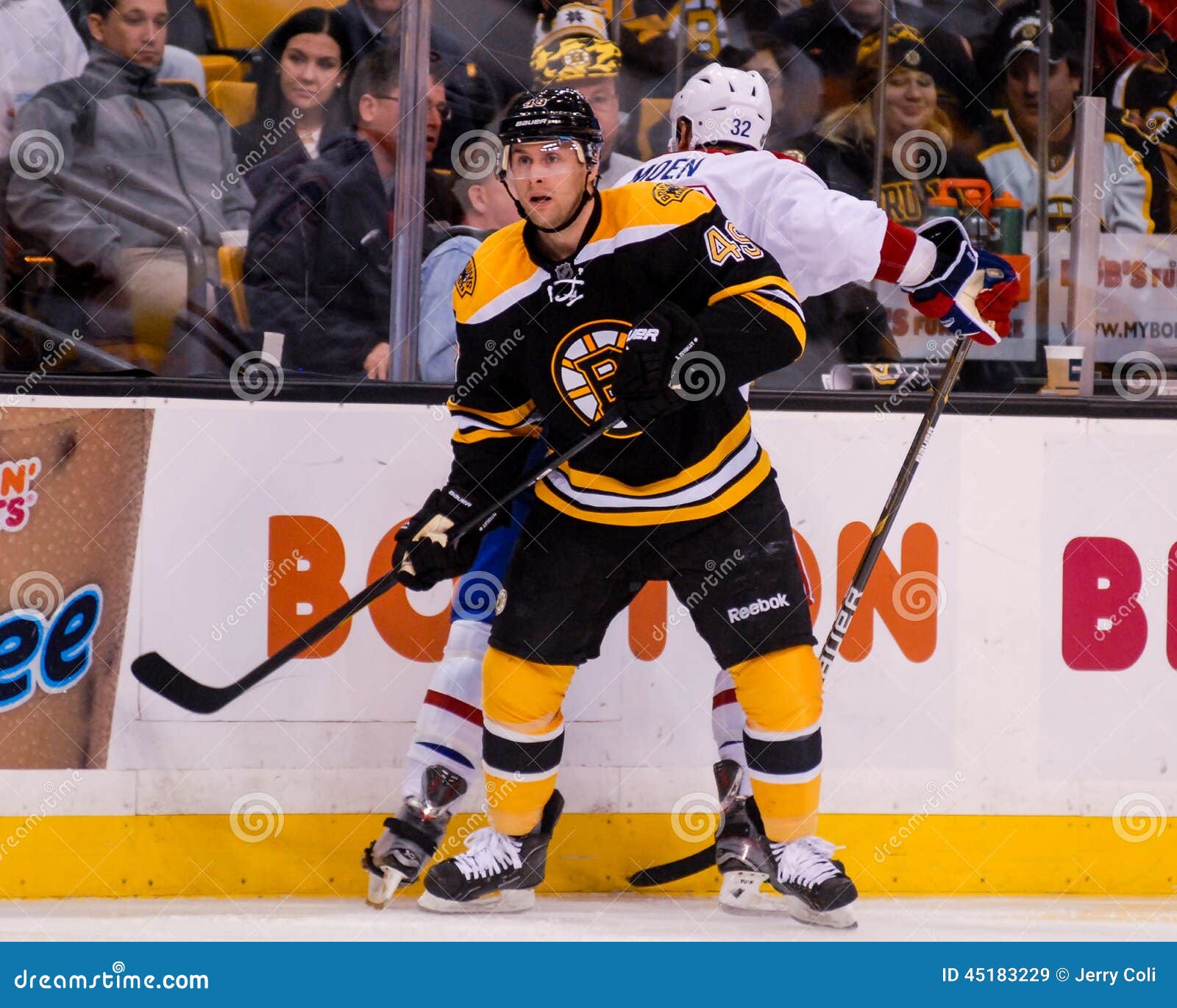 Rich Peverley, Boston Bruins Forward. Editorial Stock Image - Image of ...