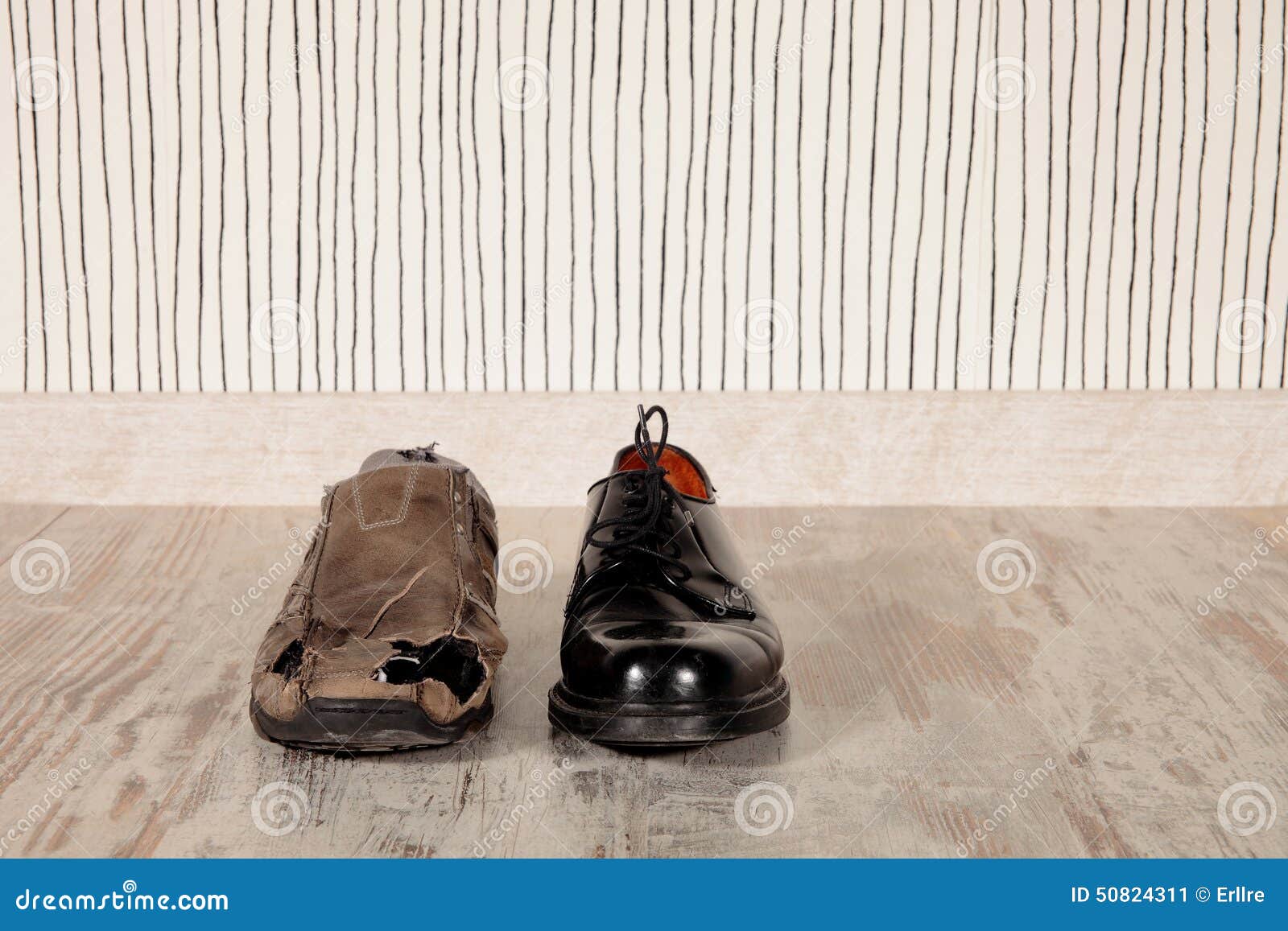 Rich and poor stock image. Image of dirty, foot, homeless - 50824311