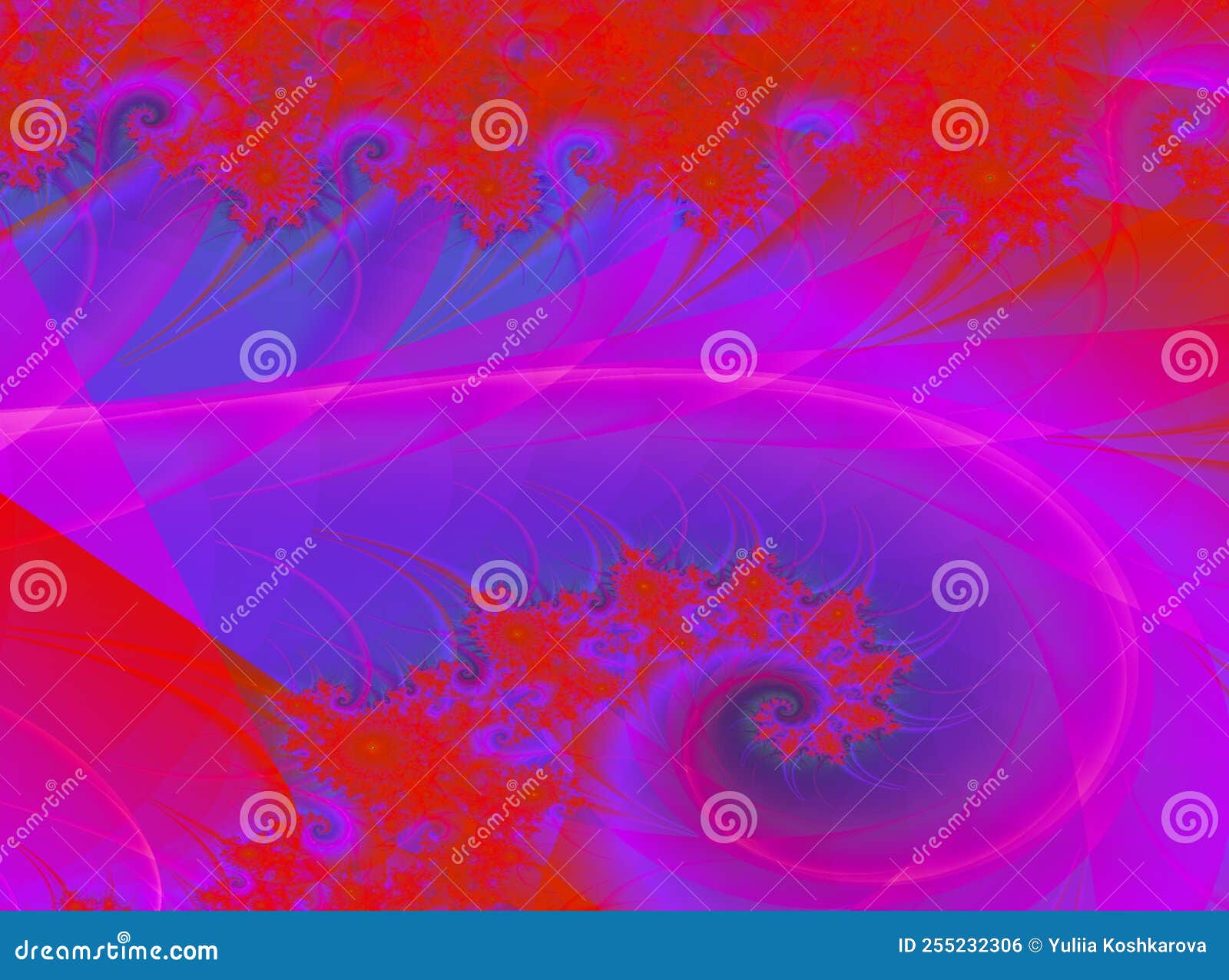 Rich Red-purple Abstract Pattern of Lines and Swirls, Background Stock ...