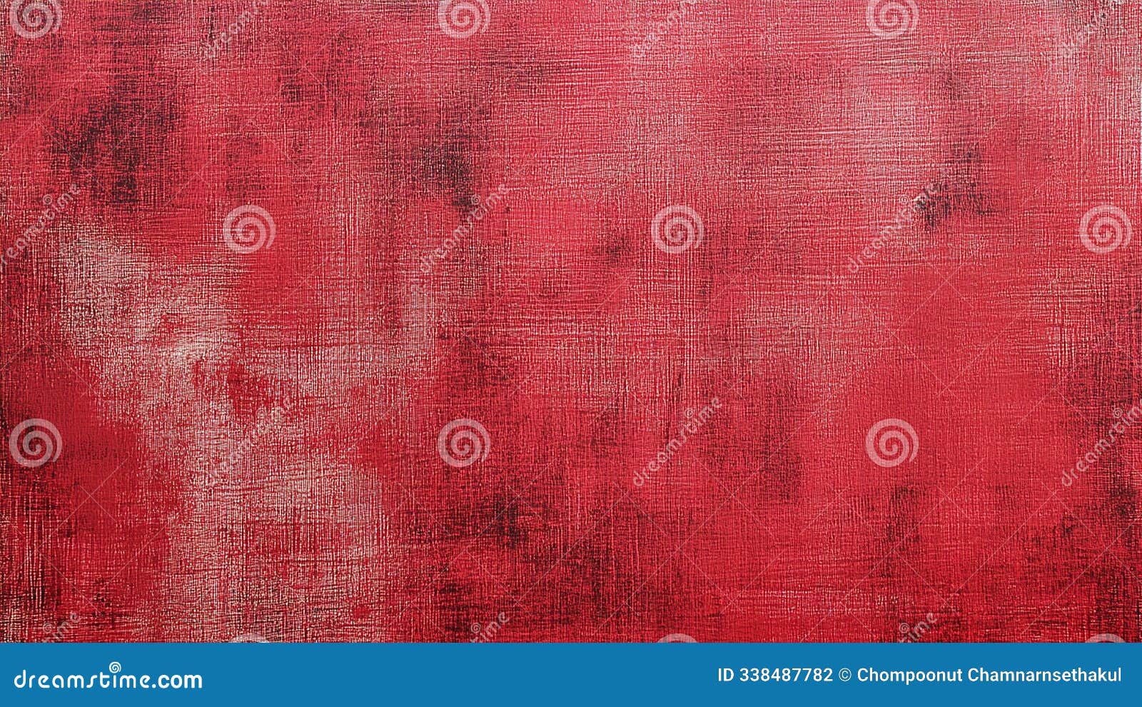 Rich Ruby Red Canvas with a Slightly Uneven Texture and Visible Wear ...