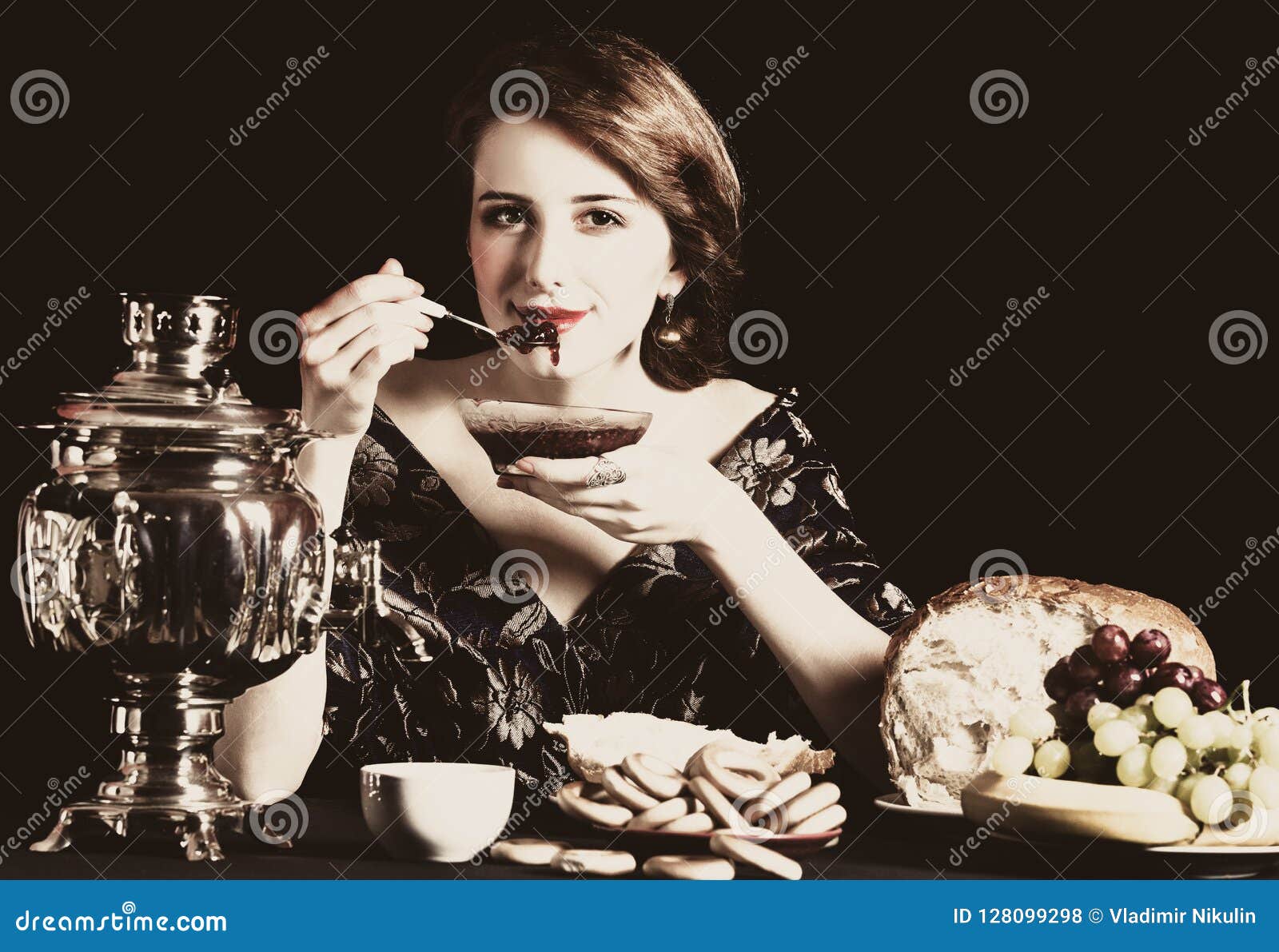 Rich russian woman. stock photo. Image of luxury, attractive - 128099298 Rich russian woman. stock photo. Image of luxury, attractive - 128099298