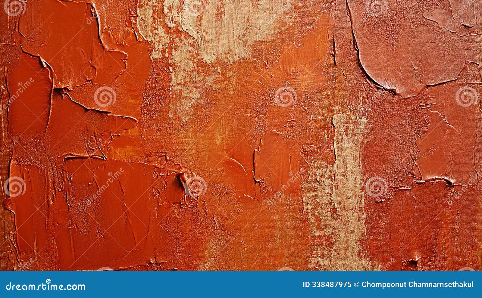 Rich Rust-orange Canvas with a Rough, Organic Texture Stock ...