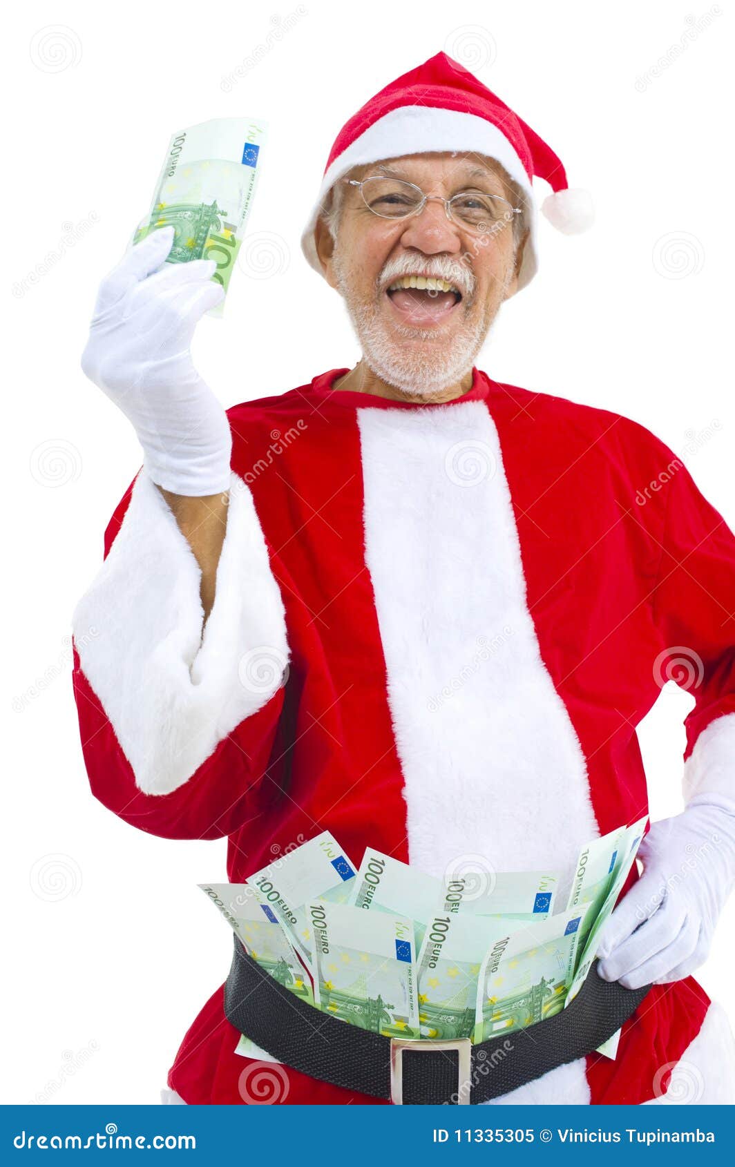 Rich Santa Claus stock image. Image of happiness, santa - 11335305