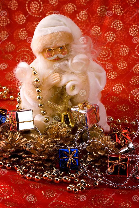 Rich Santa Claus stock image. Image of golden, silver - 11861765