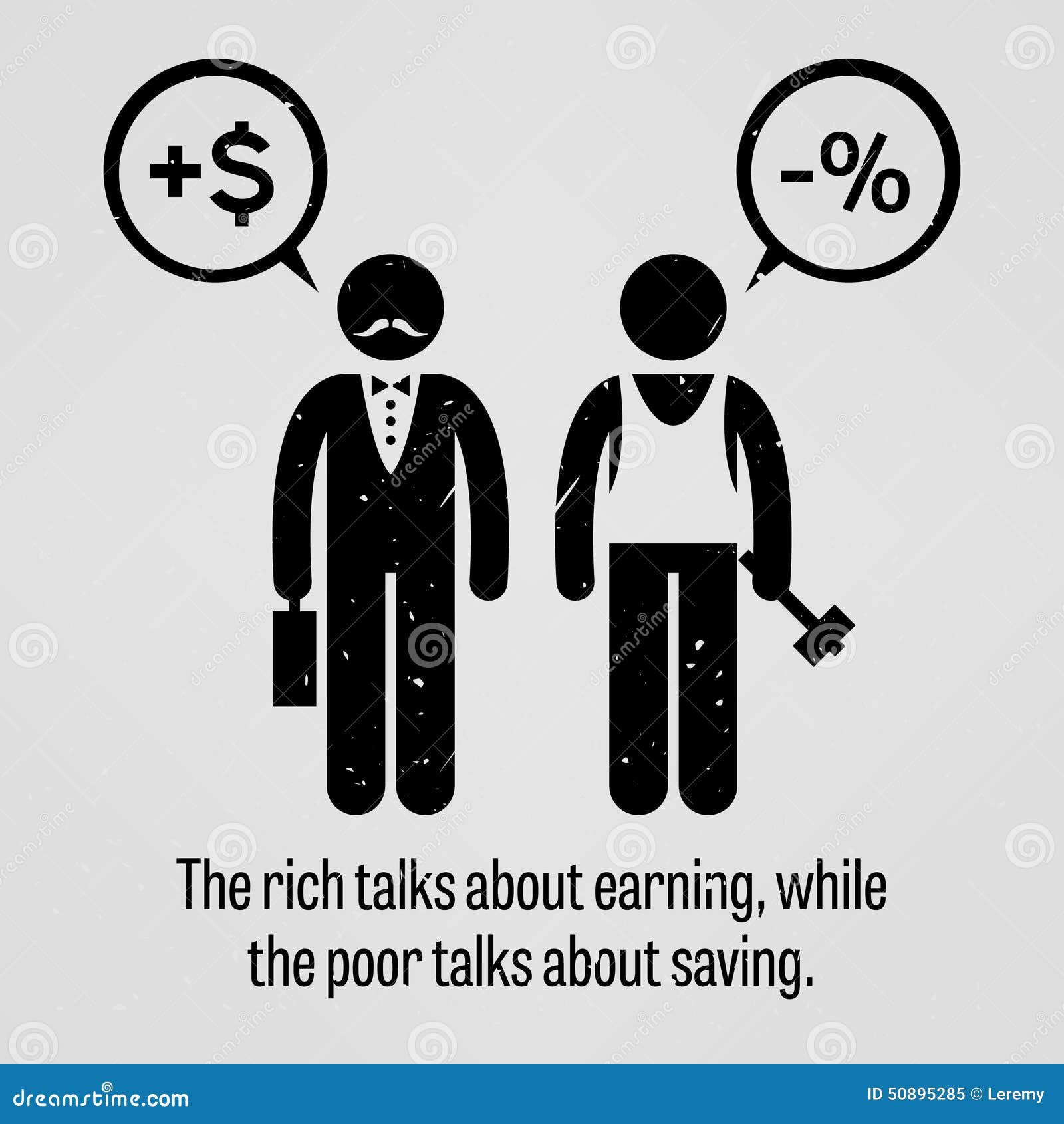 The Rich Talks about Earning, while the Poor Talks about Saving Stock ...
