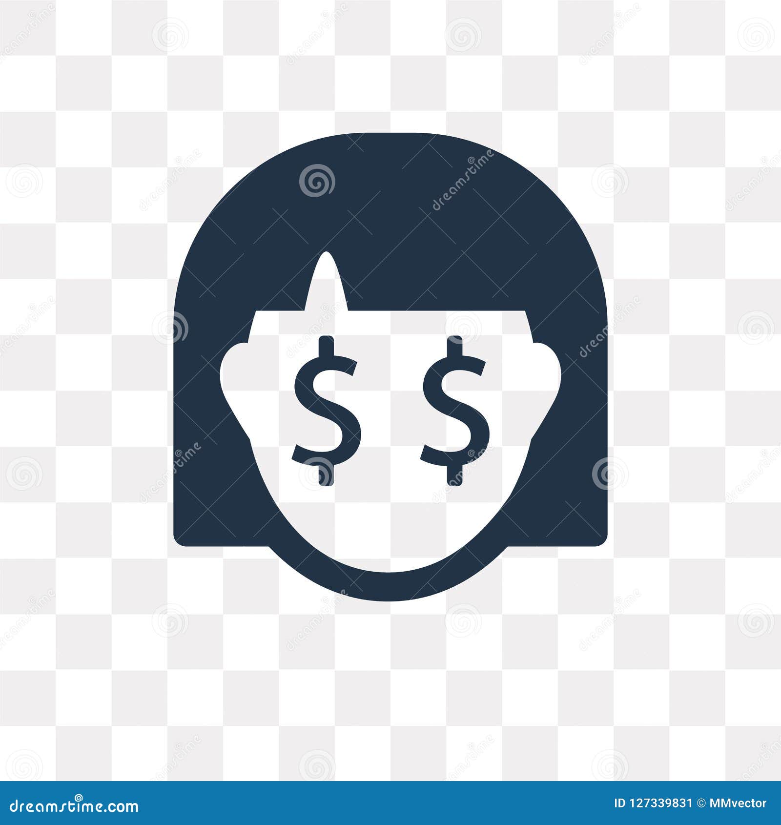Rich Vector Icon Isolated on Transparent Background, Rich Trans Stock ...