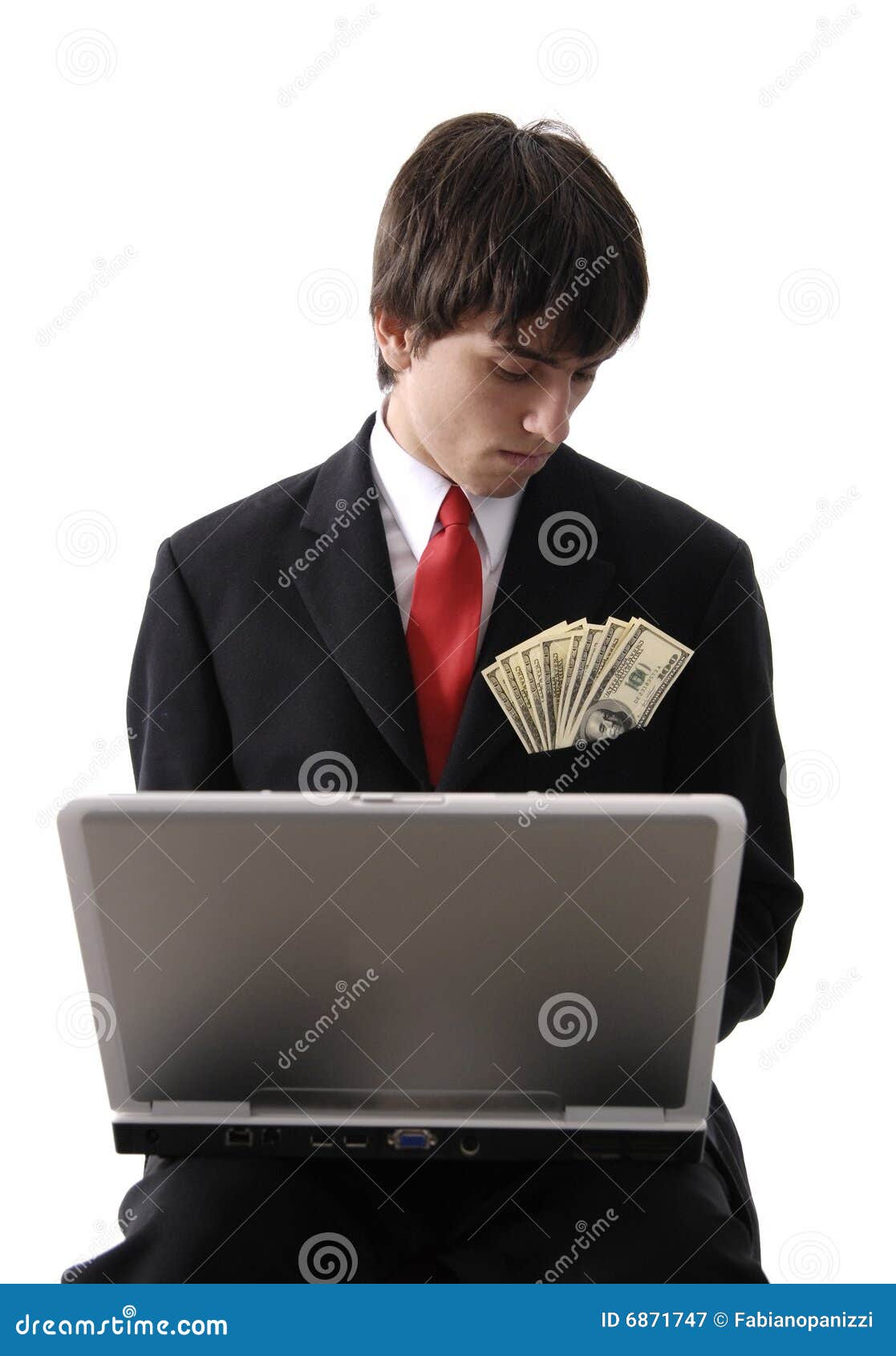Rich worker man stock image. Image of look, career, person - 6871747