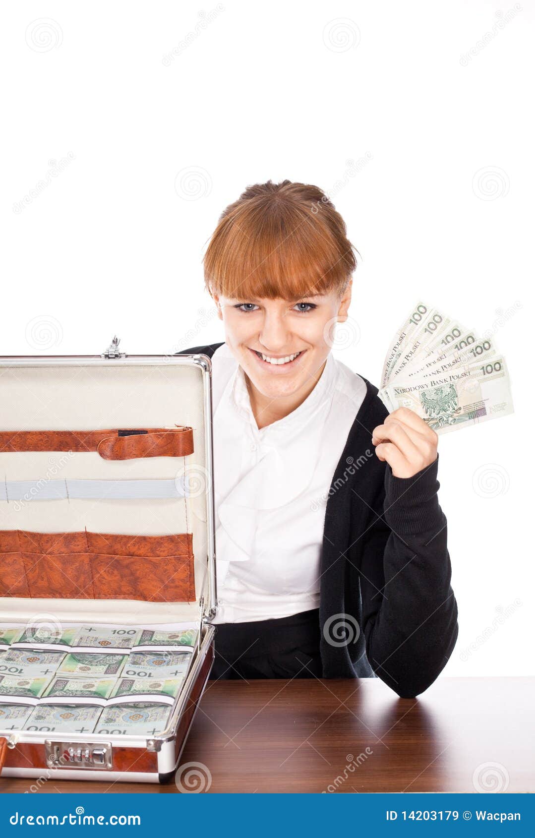 Rich young woman stock image. Image of activity, bill - 14203179