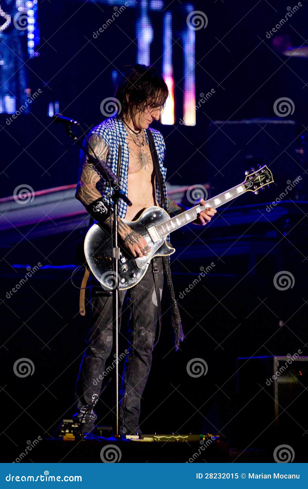 Richard Fortus Editorial Image | CartoonDealer.com #28232015