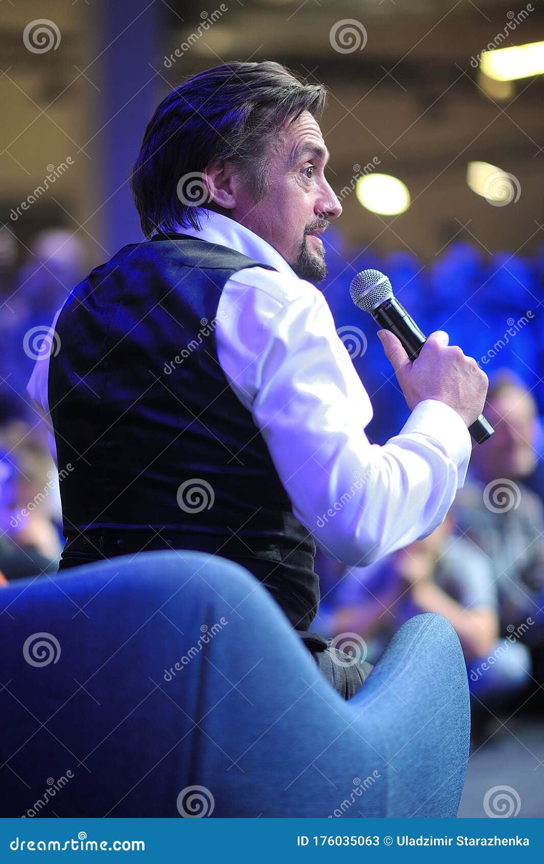 Richard Hammond`s Performance on Warsaw Motor Show, 2018 Editorial ...