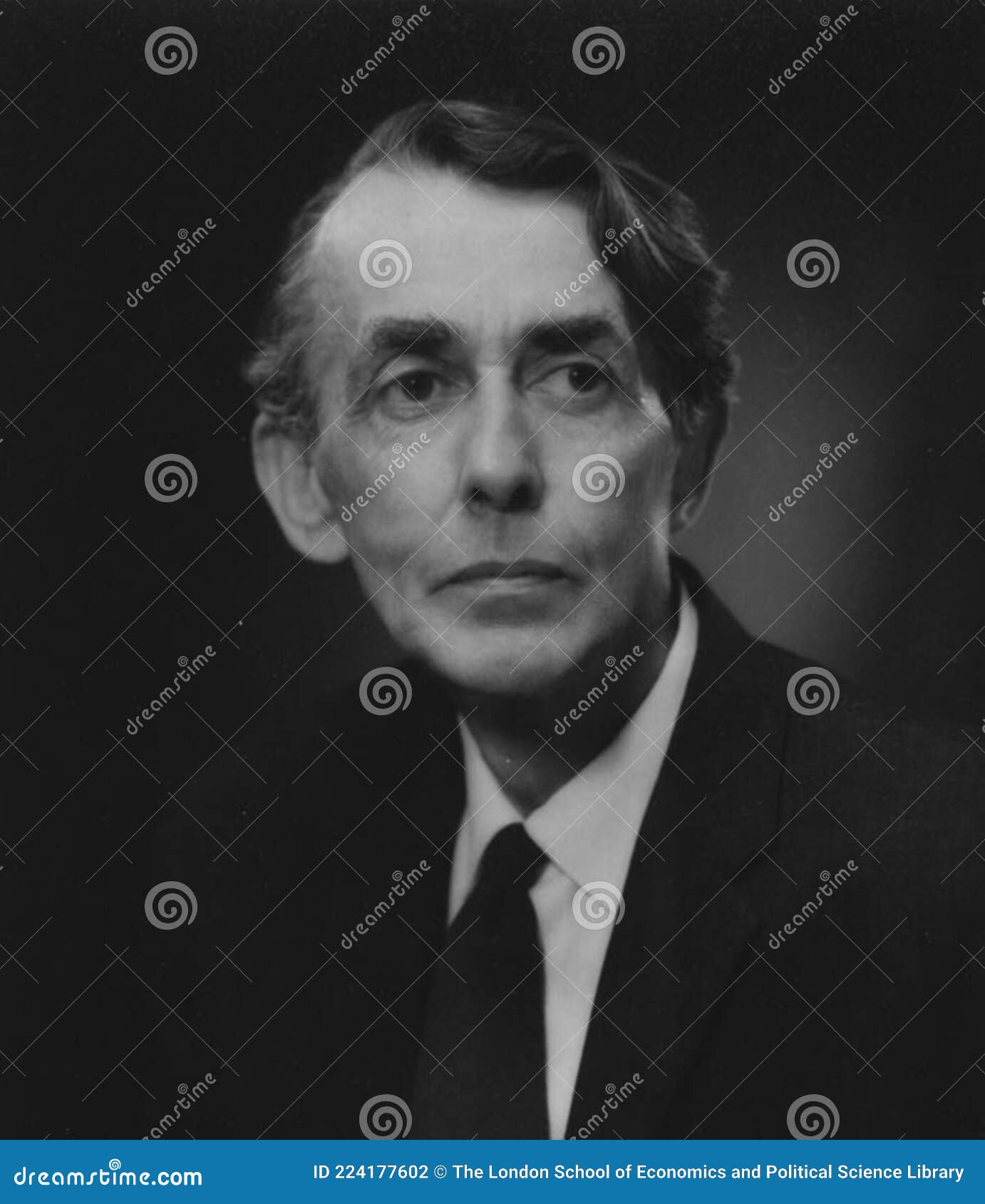 Richard Morris Titmuss C.B.E., F.B.A., C1960s Picture. Image: 224177602