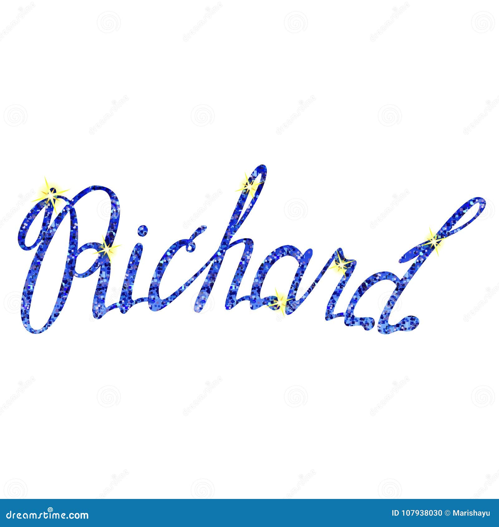 Richard Name Text Graffiti Royalty-Free Cartoon | CartoonDealer.com ...