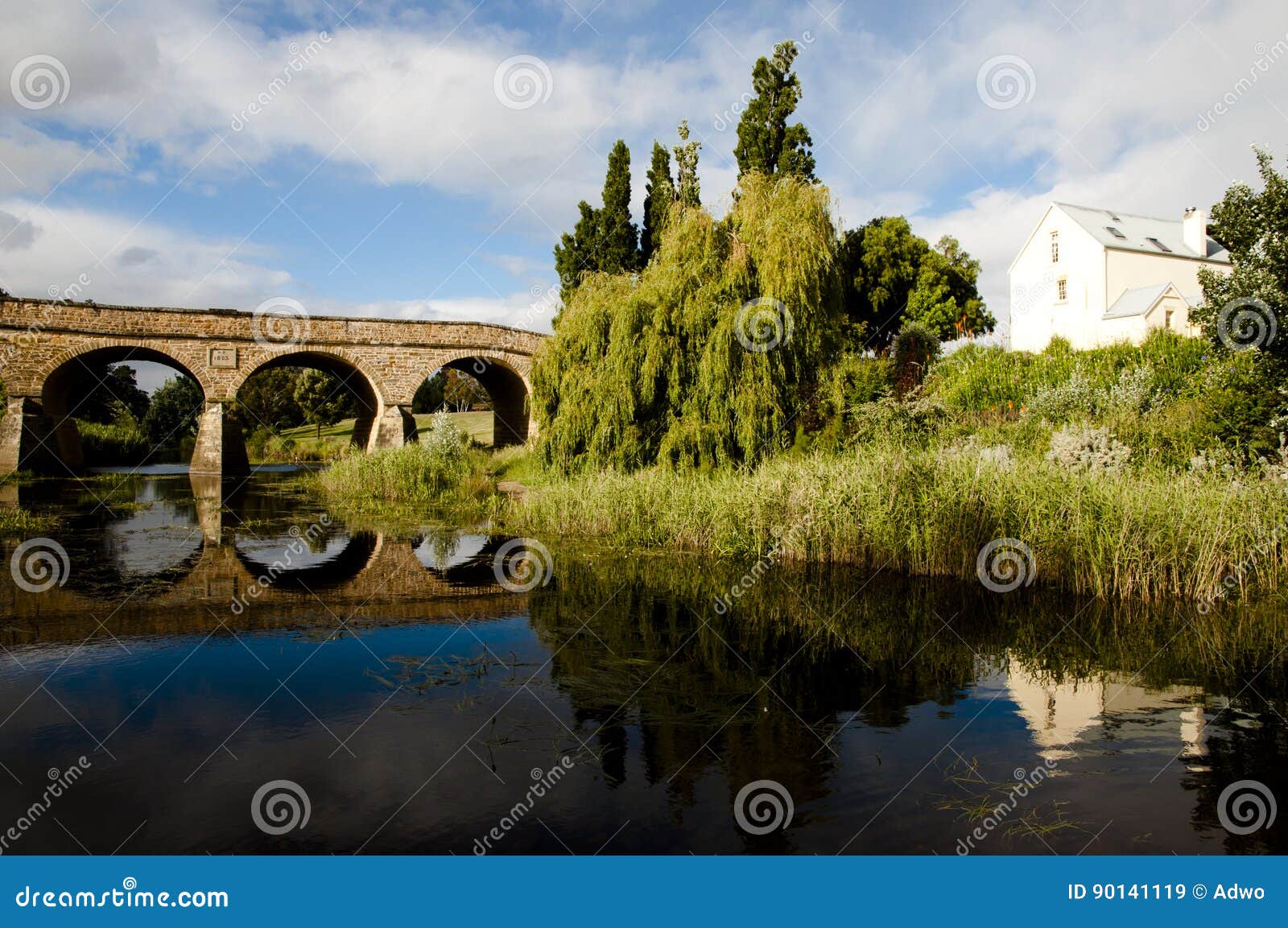 Richmond Bridge - Tasmania - Australia Stock Image - Image of ...