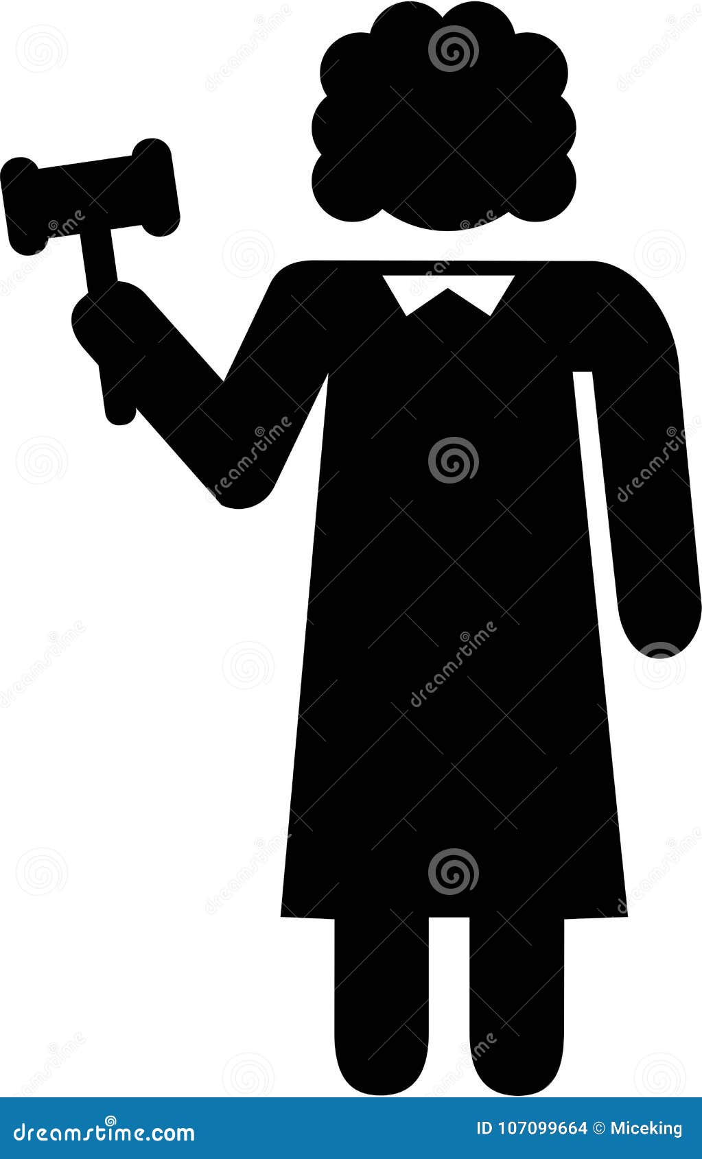 Richter Pictogram vektor abbildung. Illustration von urteil - 107099664