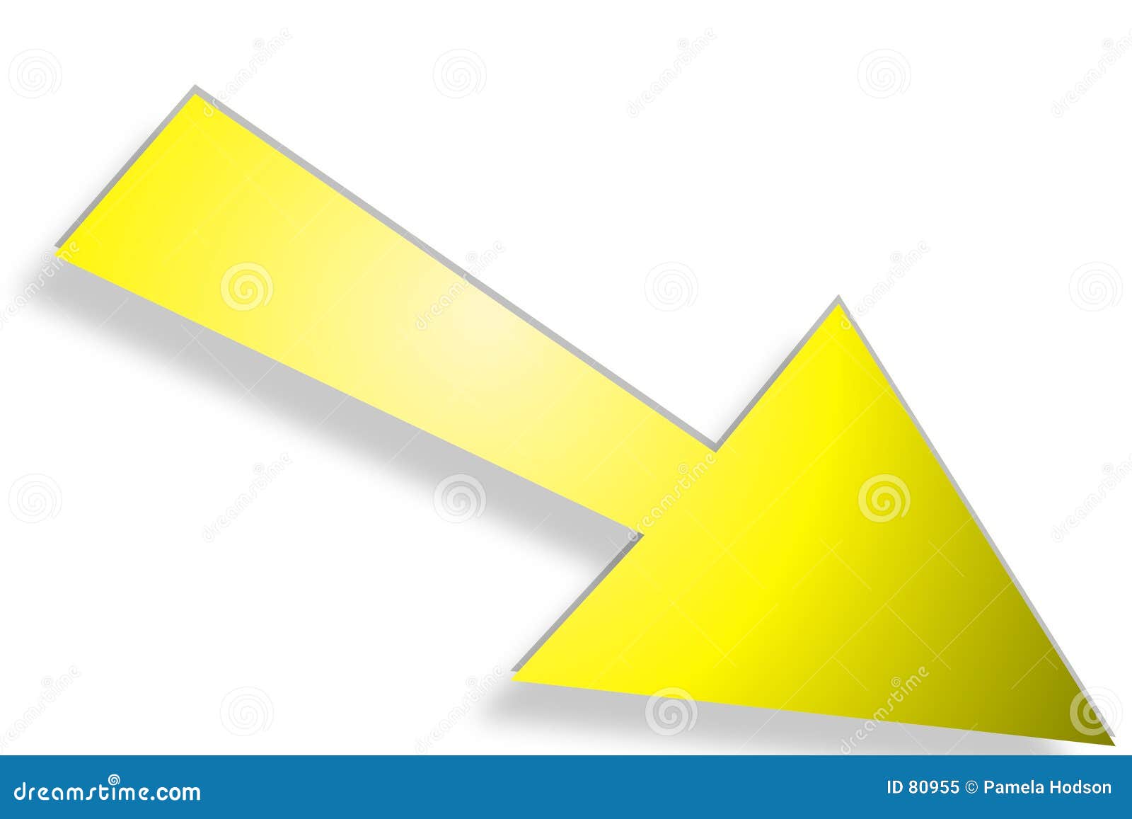 Richting pijl stock illustratie. Illustration of illustratie - 80955