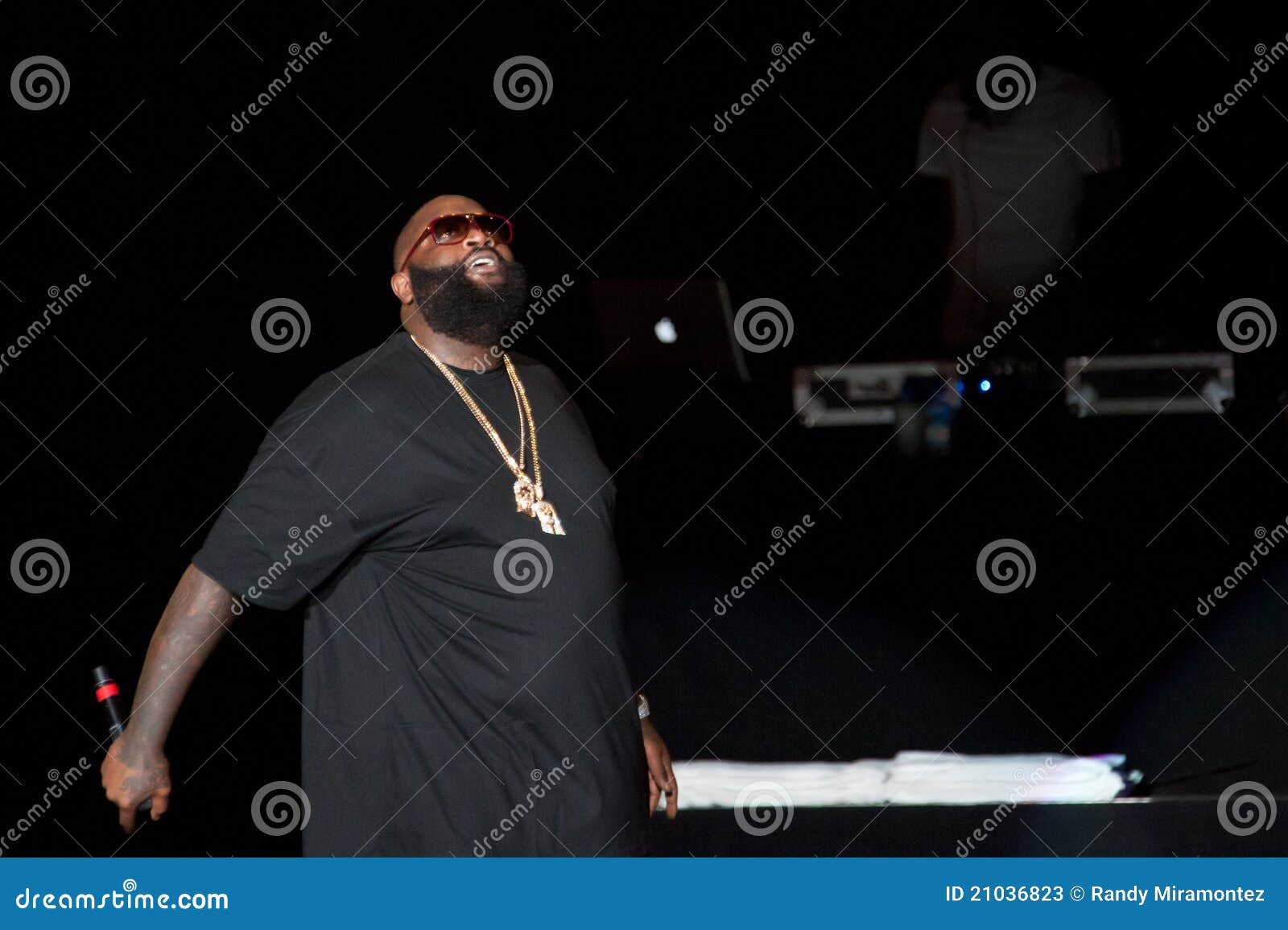 Rick Ross editorial stock photo. Image of tour, concert - 21036823