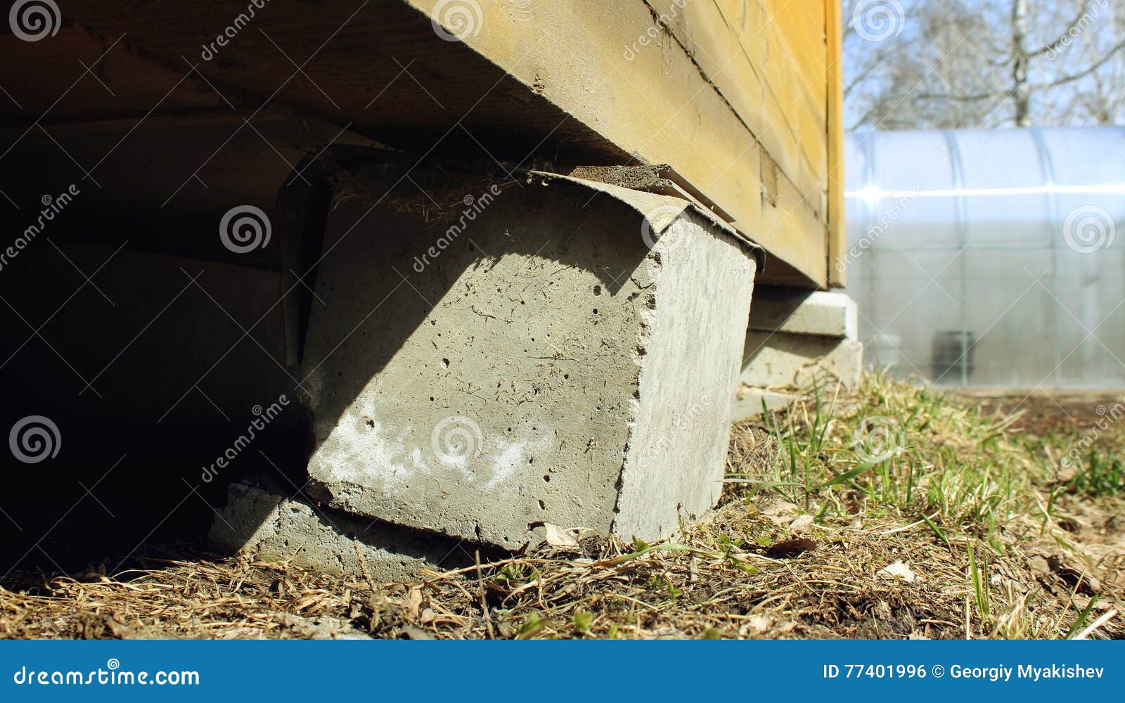 Rickety support stock photo. Image of home, construct - 77401996