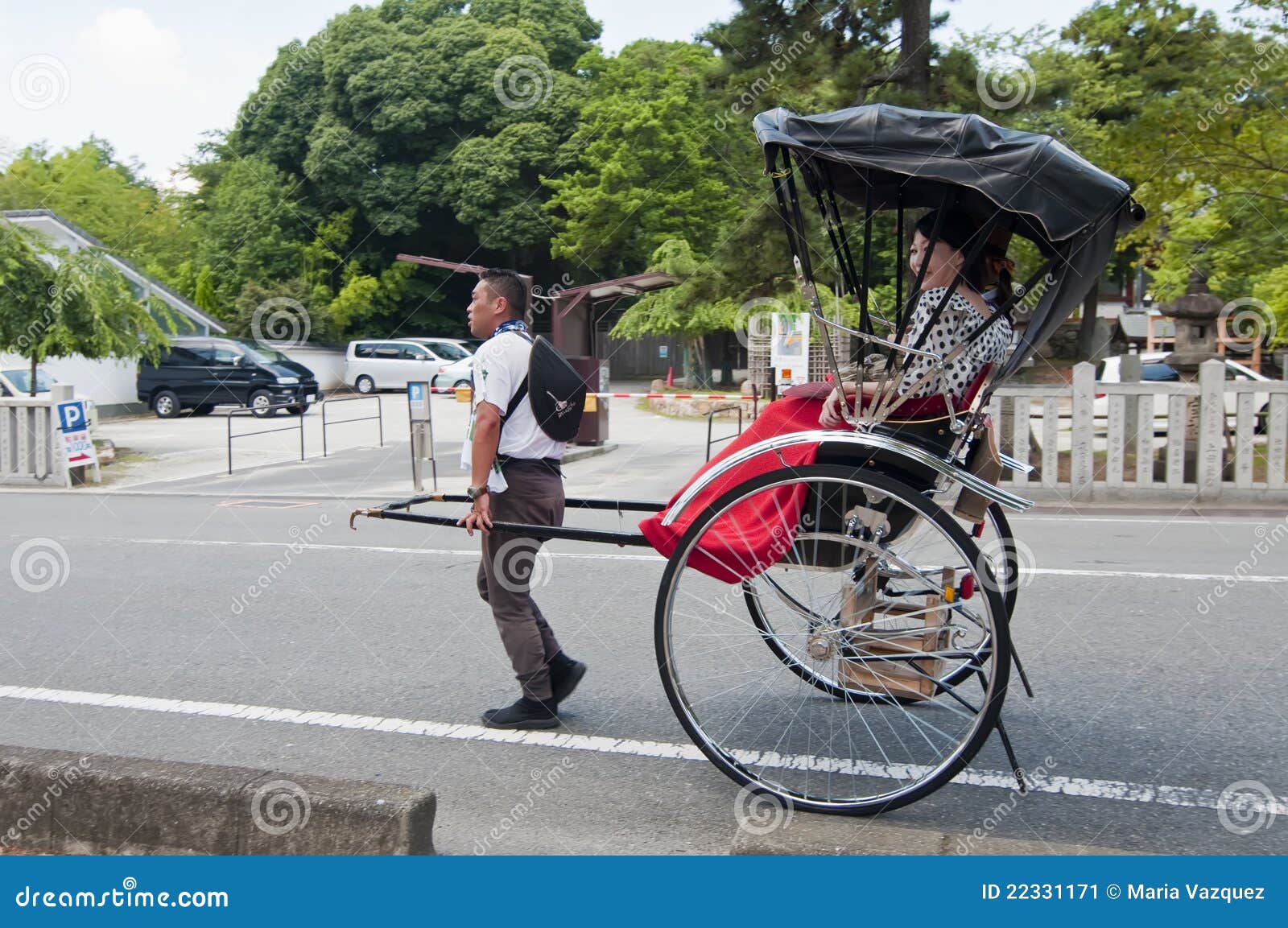 Rickshaw, Japanese Transport Editorial Photo | CartoonDealer.com #22084303