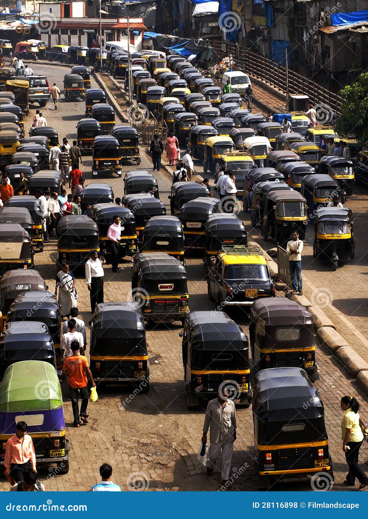 Rickshaw in Mumbai editorial stock photo. Image of passenger - 28116898