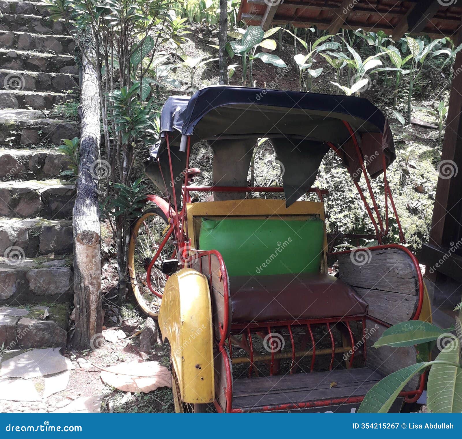 Flower Rickshaw Stock Photography | CartoonDealer.com #25451570