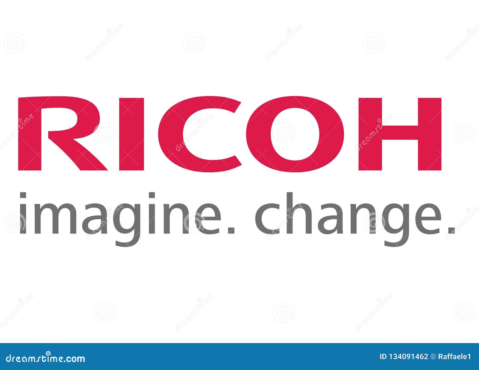 Ricoh Logo Vector Illustration | CartoonDealer.com #134091462