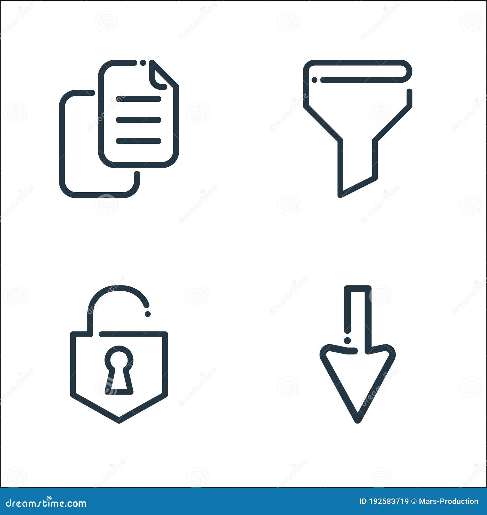 Unlocked Filter Stock Illustrations – 11 Unlocked Filter Stock ...