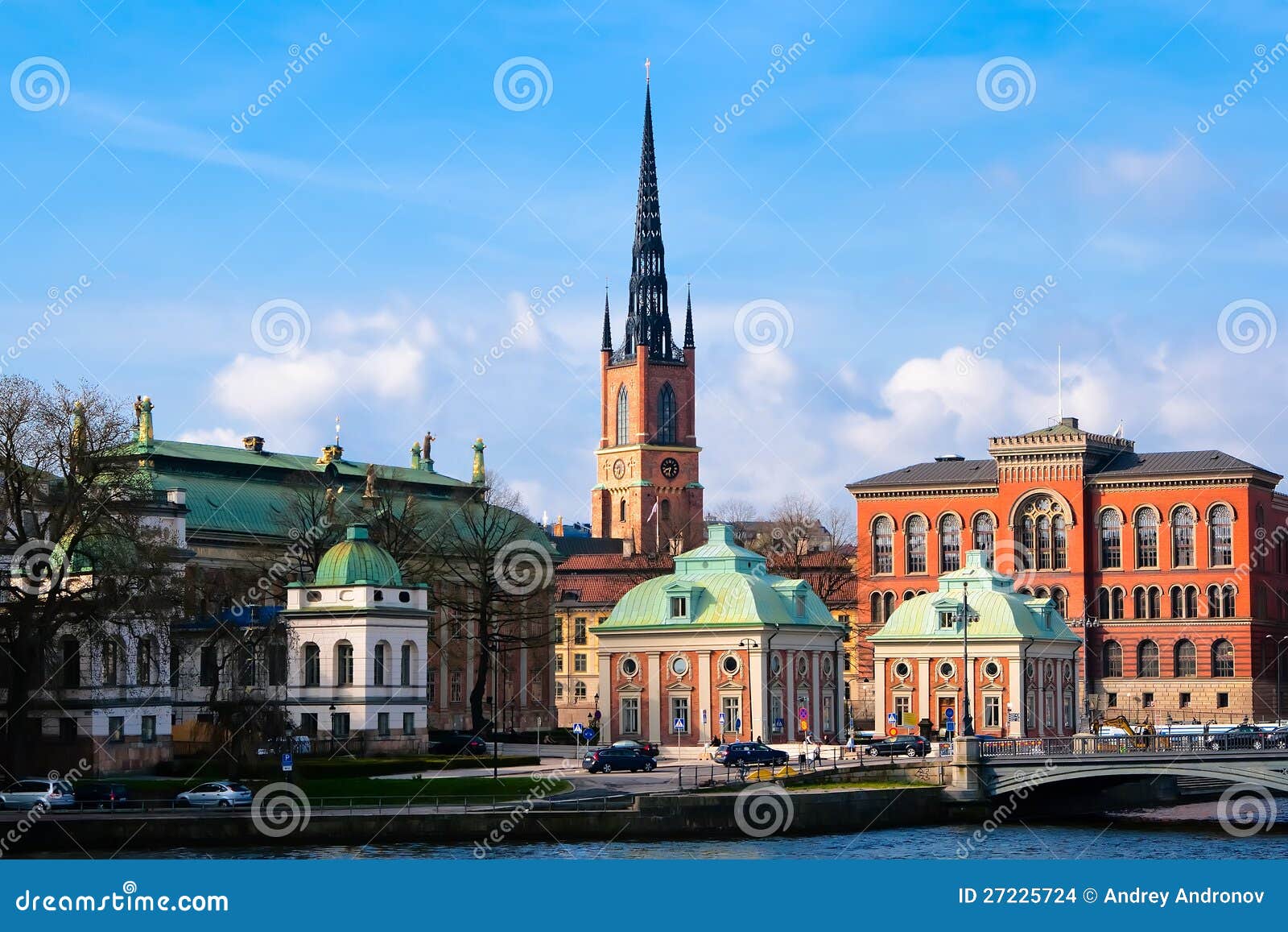 Riddarholmen Church Stockholm Stock Photo - Image of buildings ...