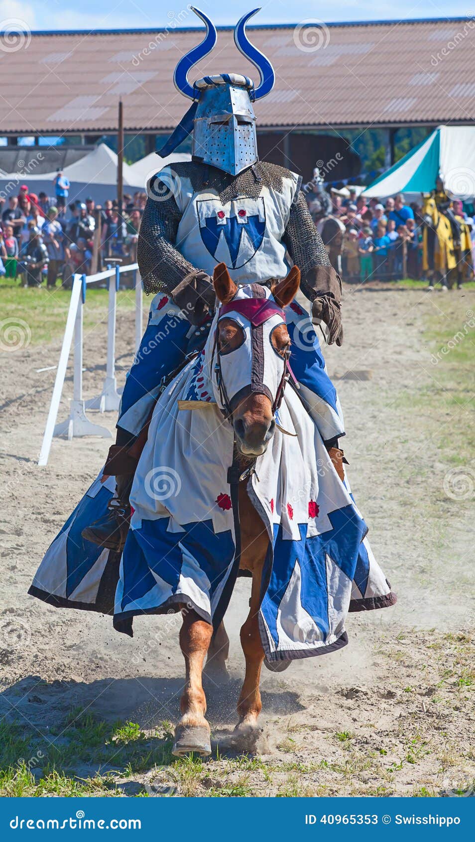 Ridder redactionele stock foto. Image of paard, masker - 40965353