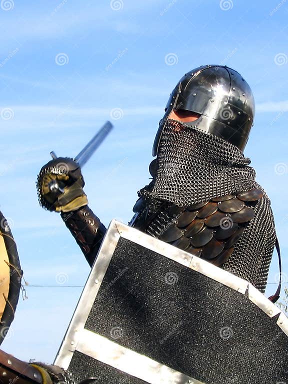 Ridder en uitrusting 12 stock foto. Image of schild, laag - 1323826
