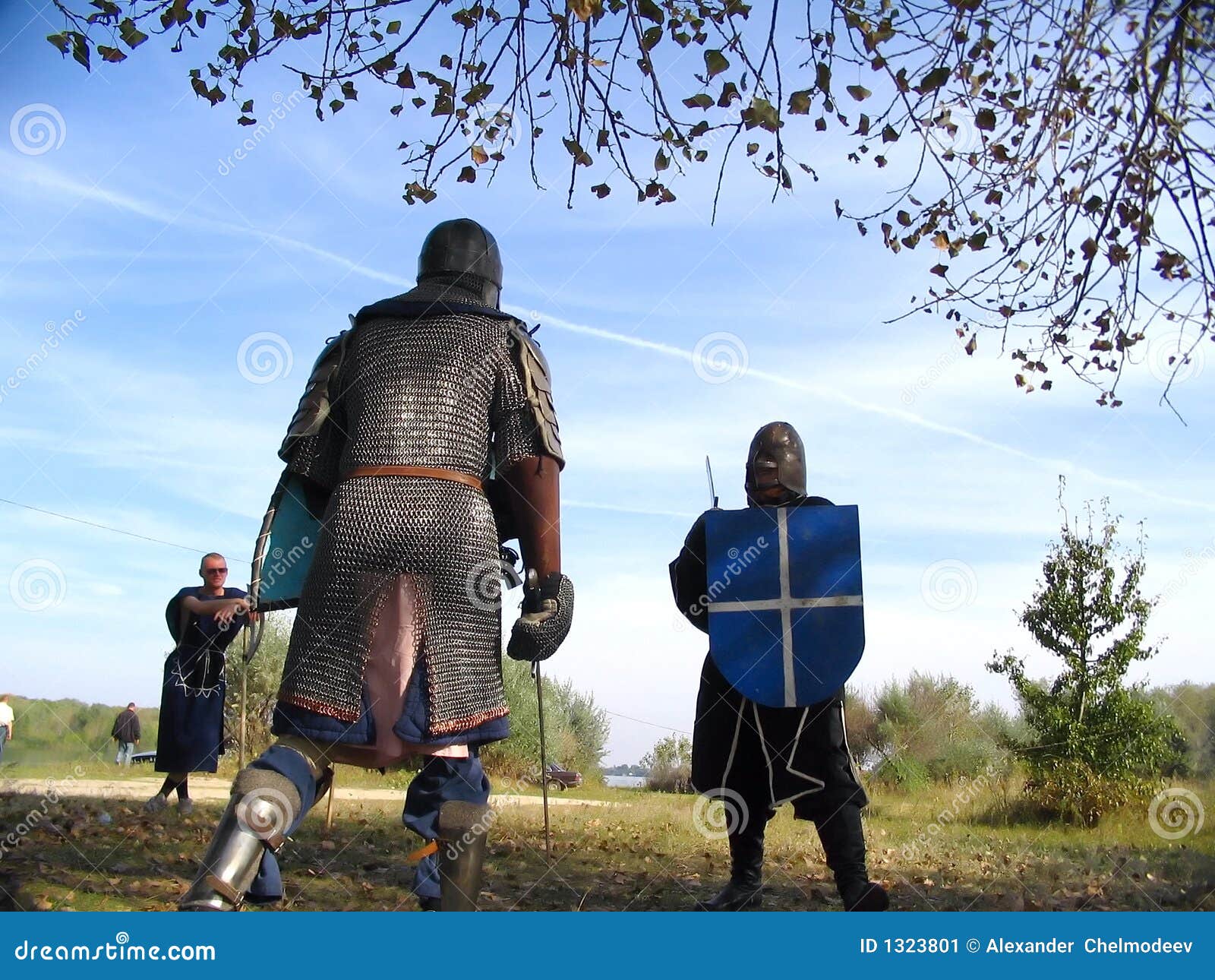 Ridder en uitrusting 8 stock afbeelding. Image of ridder - 1323801