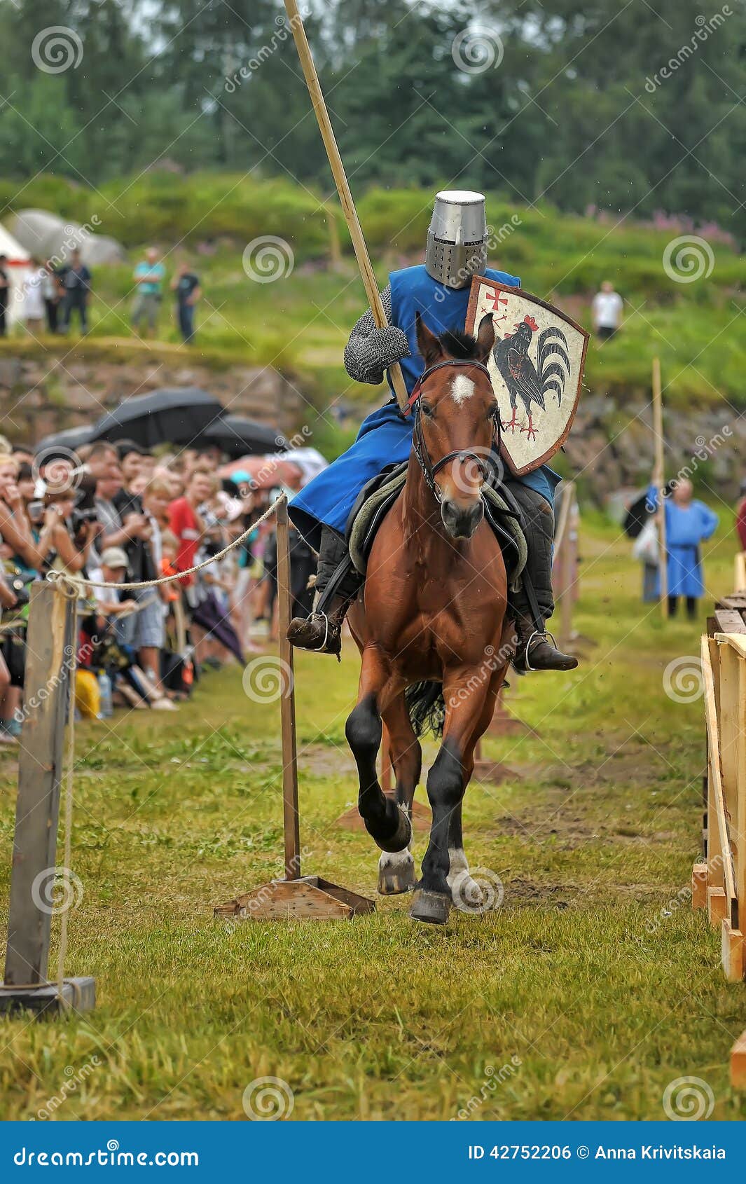 Ridder Met Lans Op Horseback Redactionele Foto - Image of gotisch, moed ...